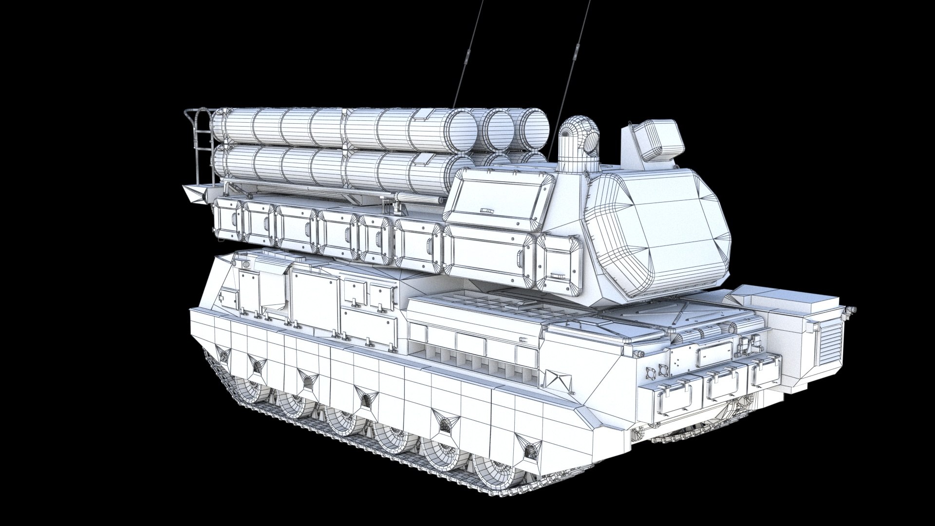 Buk M3E SA-17 Viking Missile Systems 3D - TurboSquid 2129014