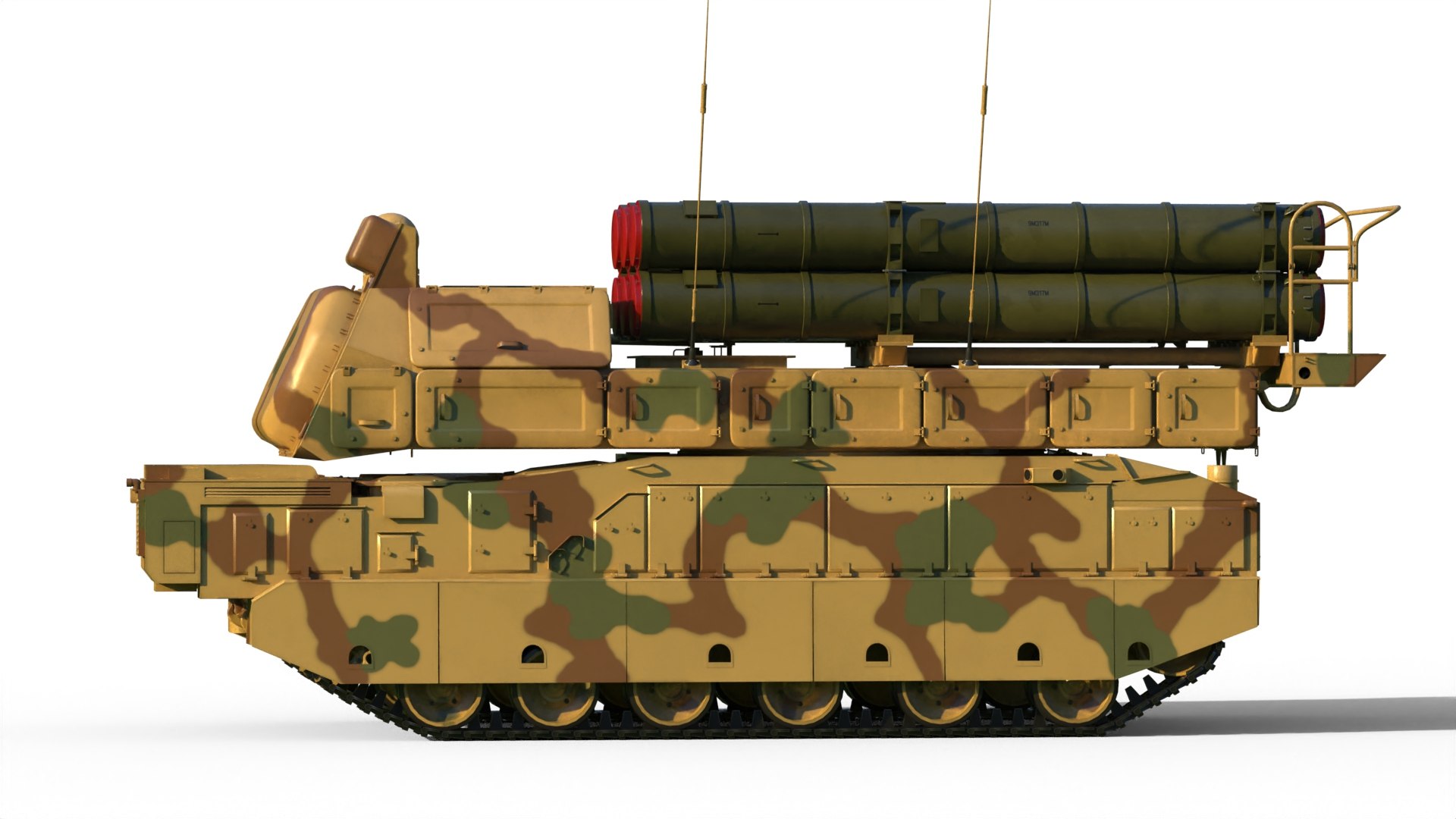 Buk M3E SA-17 Viking Missile Systems 3D - TurboSquid 2129014