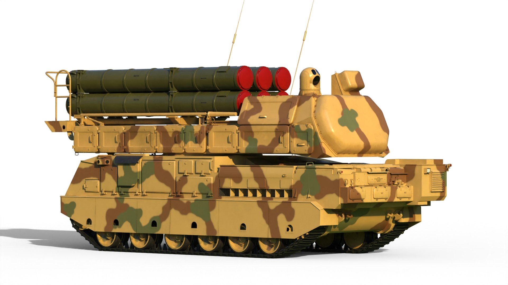 Buk M3E SA-17 Viking Missile Systems 3D - TurboSquid 2129014