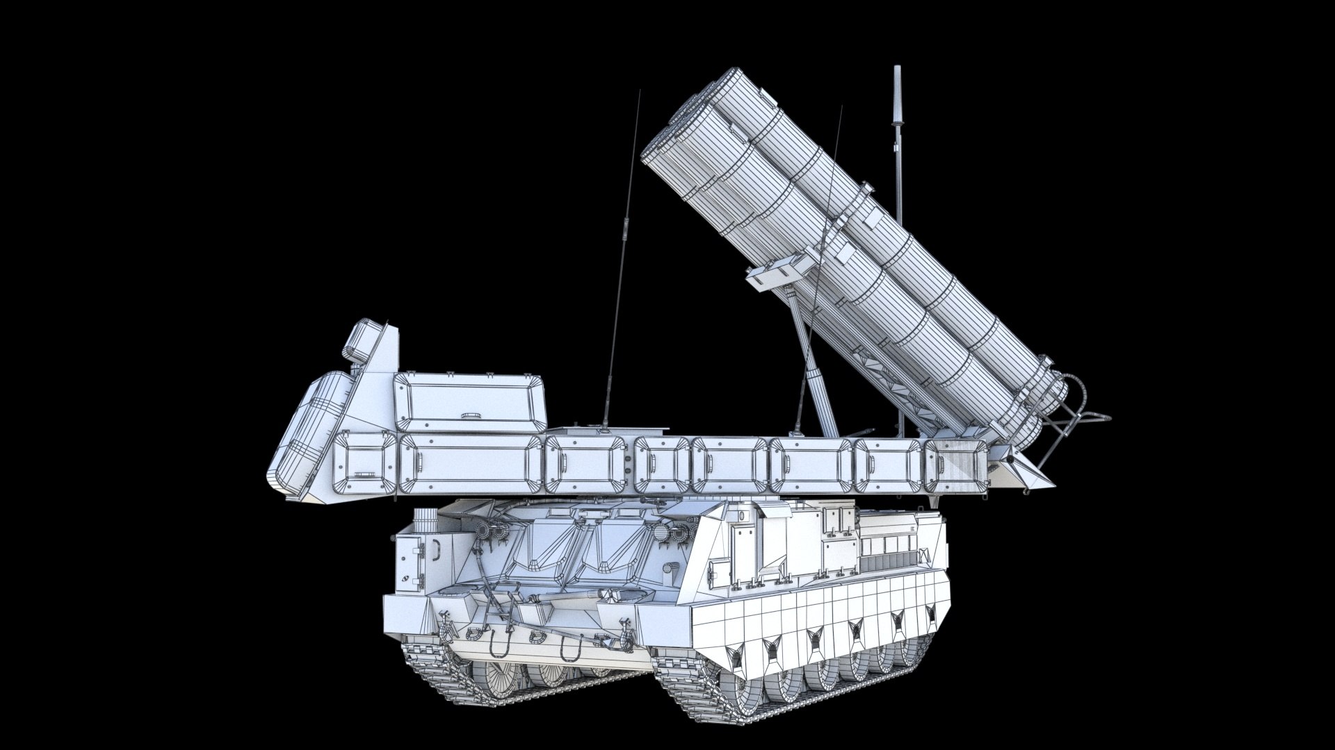 Buk M3E SA-17 Viking Missile Systems 3D - TurboSquid 2129014