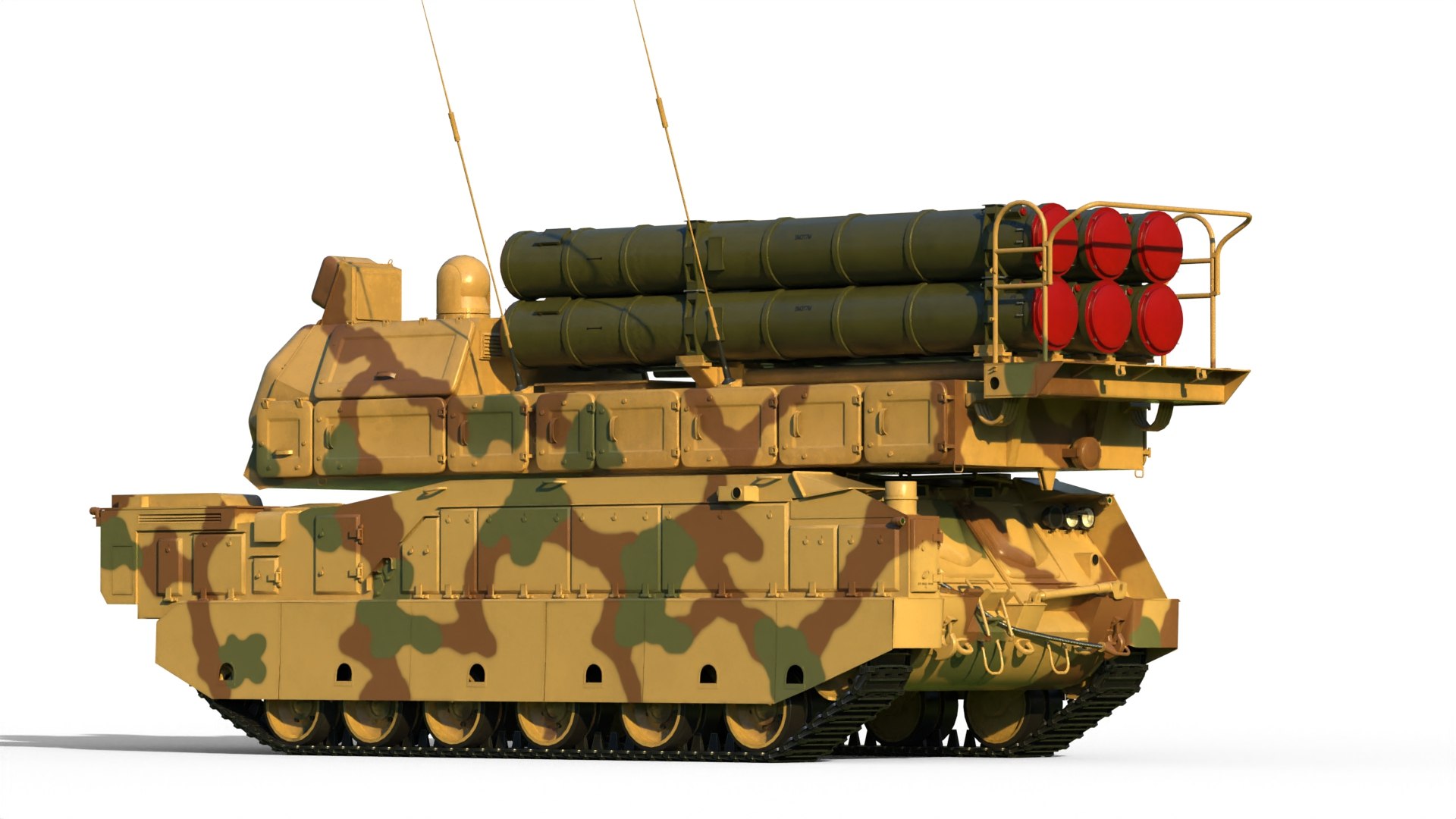 Buk M3E SA-17 Viking Missile Systems 3D - TurboSquid 2129014