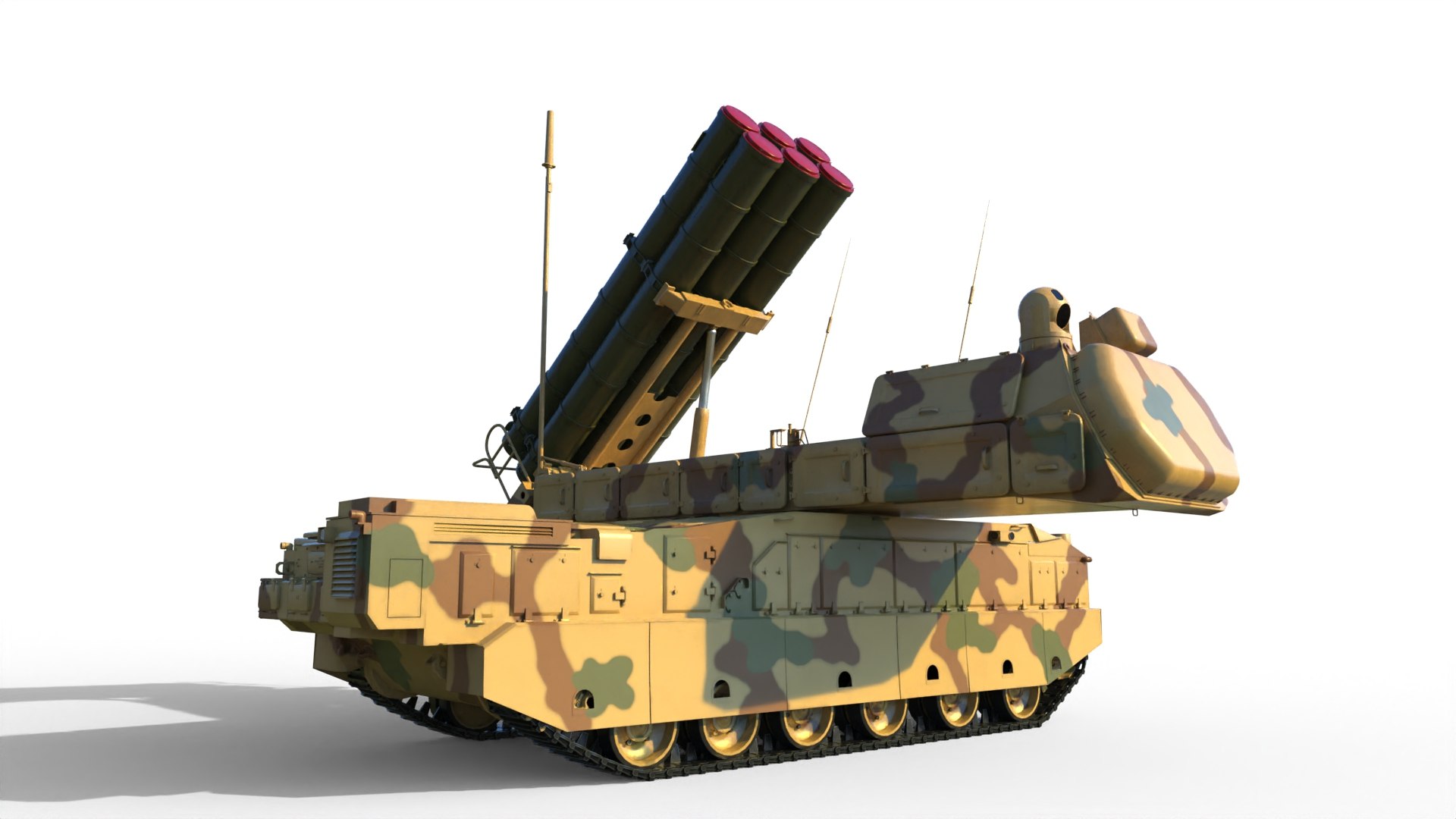 Buk M3E SA-17 Viking Missile Systems 3D - TurboSquid 2129014
