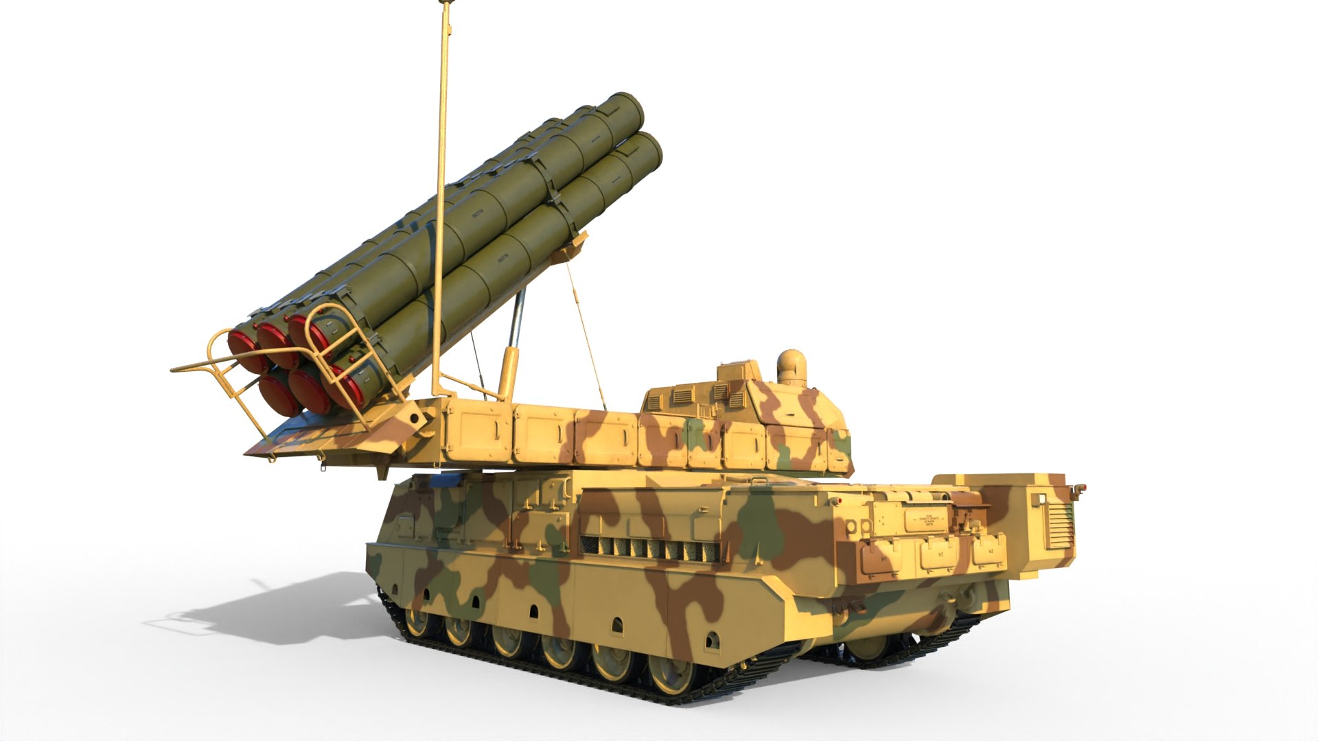 Buk M3E SA-17 Viking Missile Systems 3D - TurboSquid 2129014