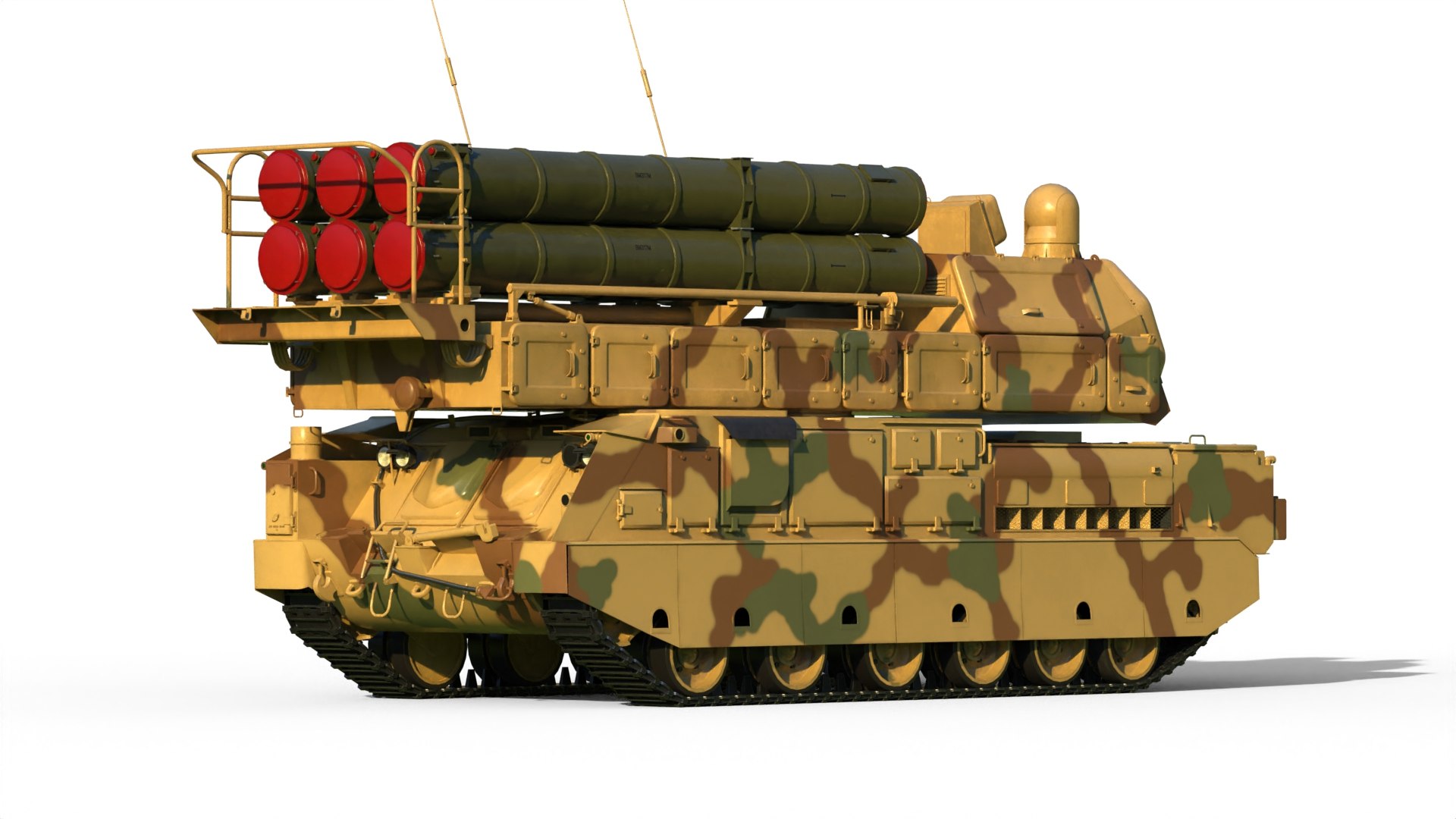 Buk M3E SA-17 Viking Missile Systems 3D - TurboSquid 2129014