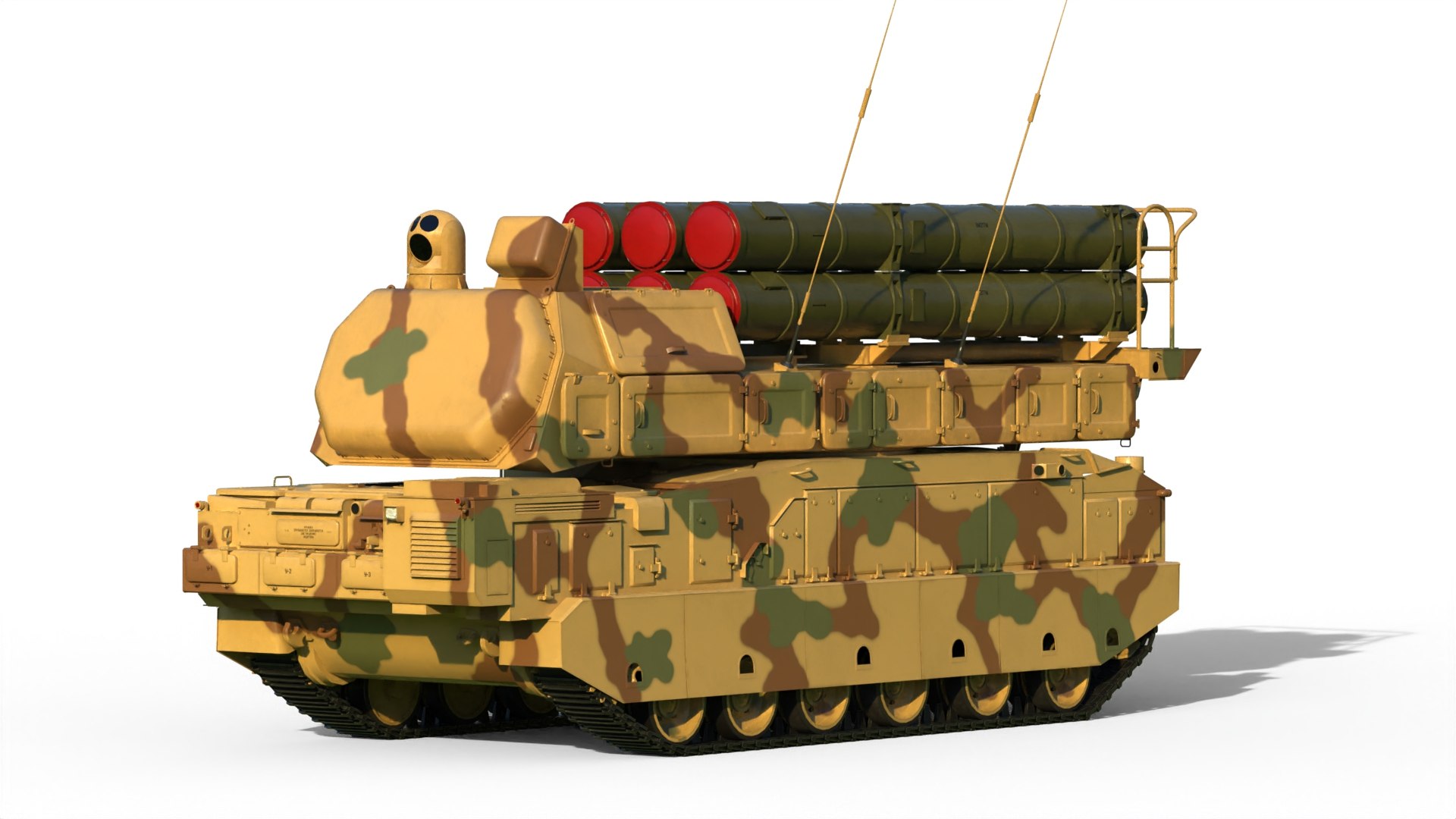 Buk M3E SA-17 Viking Missile Systems 3D - TurboSquid 2129014