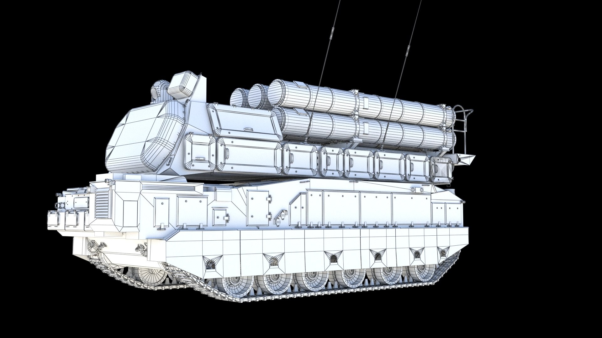 Buk M3E SA-17 Viking Missile Systems 3D - TurboSquid 2129014