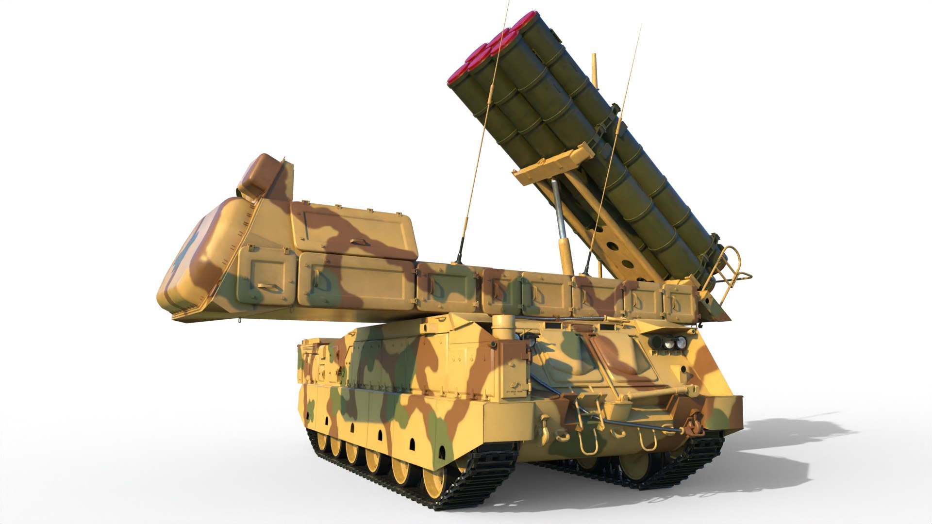 Buk M3E SA-17 Viking Missile Systems 3D - TurboSquid 2129014
