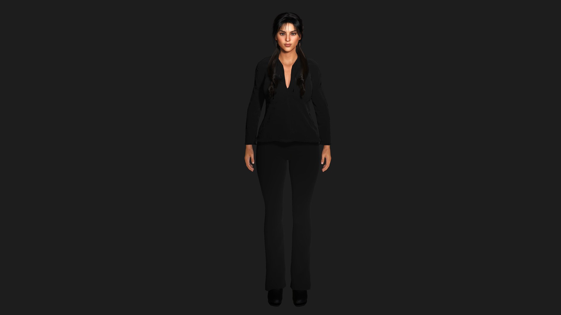 AAA 3D REALISTIC LATINA CHARACTER - CUTE SPANISH GIRL MARTINA 01 3D ...