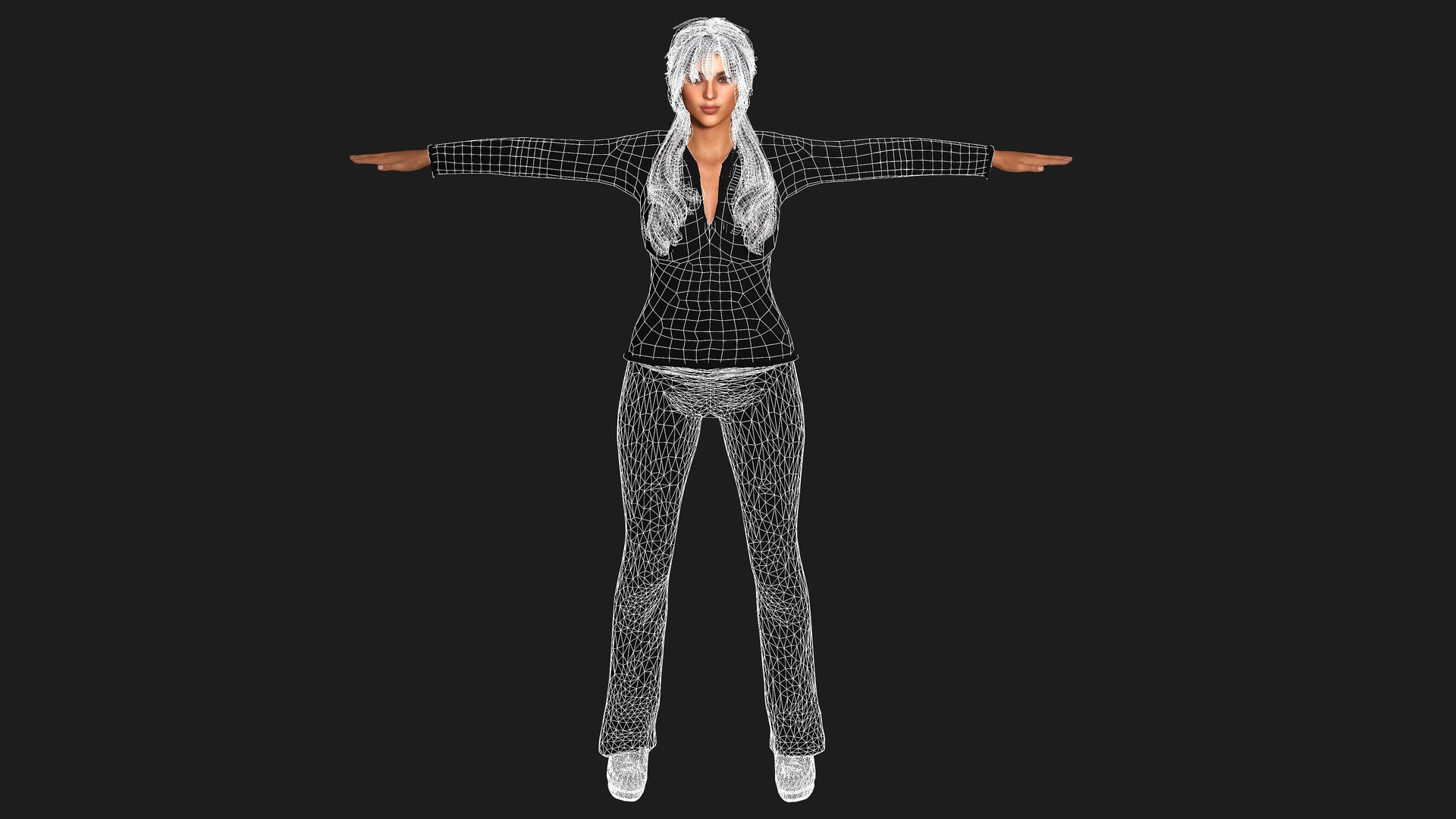 AAA 3D REALISTIC LATINA CHARACTER - CUTE SPANISH GIRL MARTINA 01 3D ...