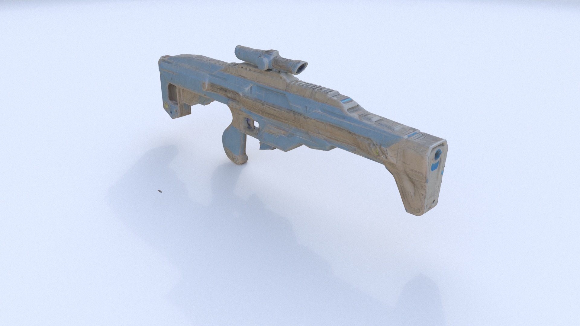 Ion Pulse Rifle 3D Model - TurboSquid 2328994