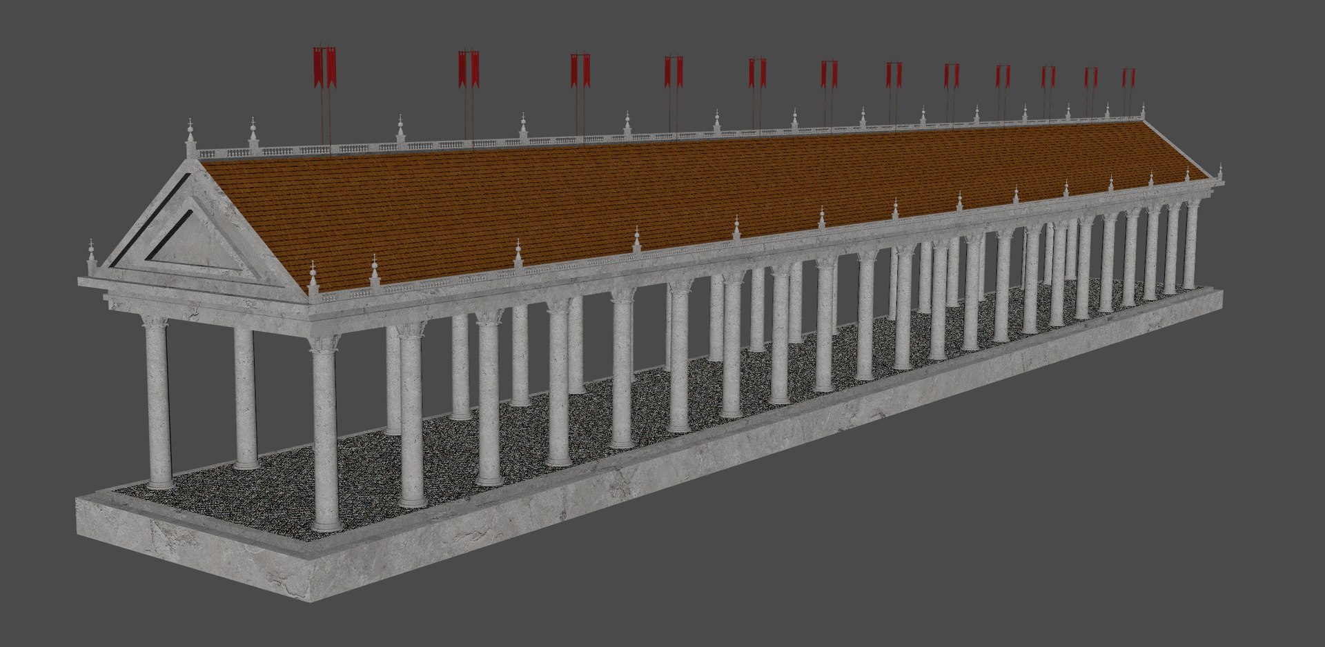 Free Classic Structure Temple 3D Model - TurboSquid 2398215