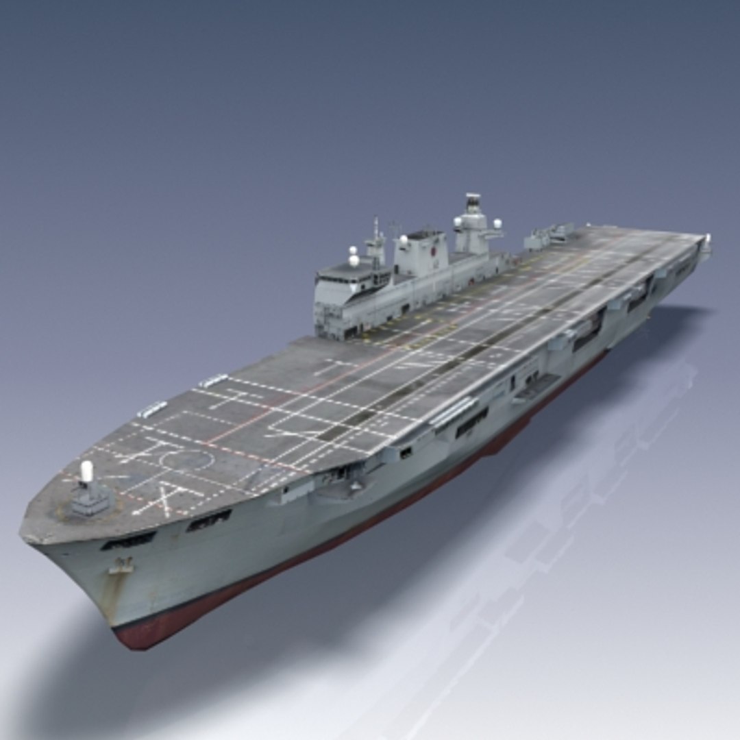 Hms Ocean Ship 3ds