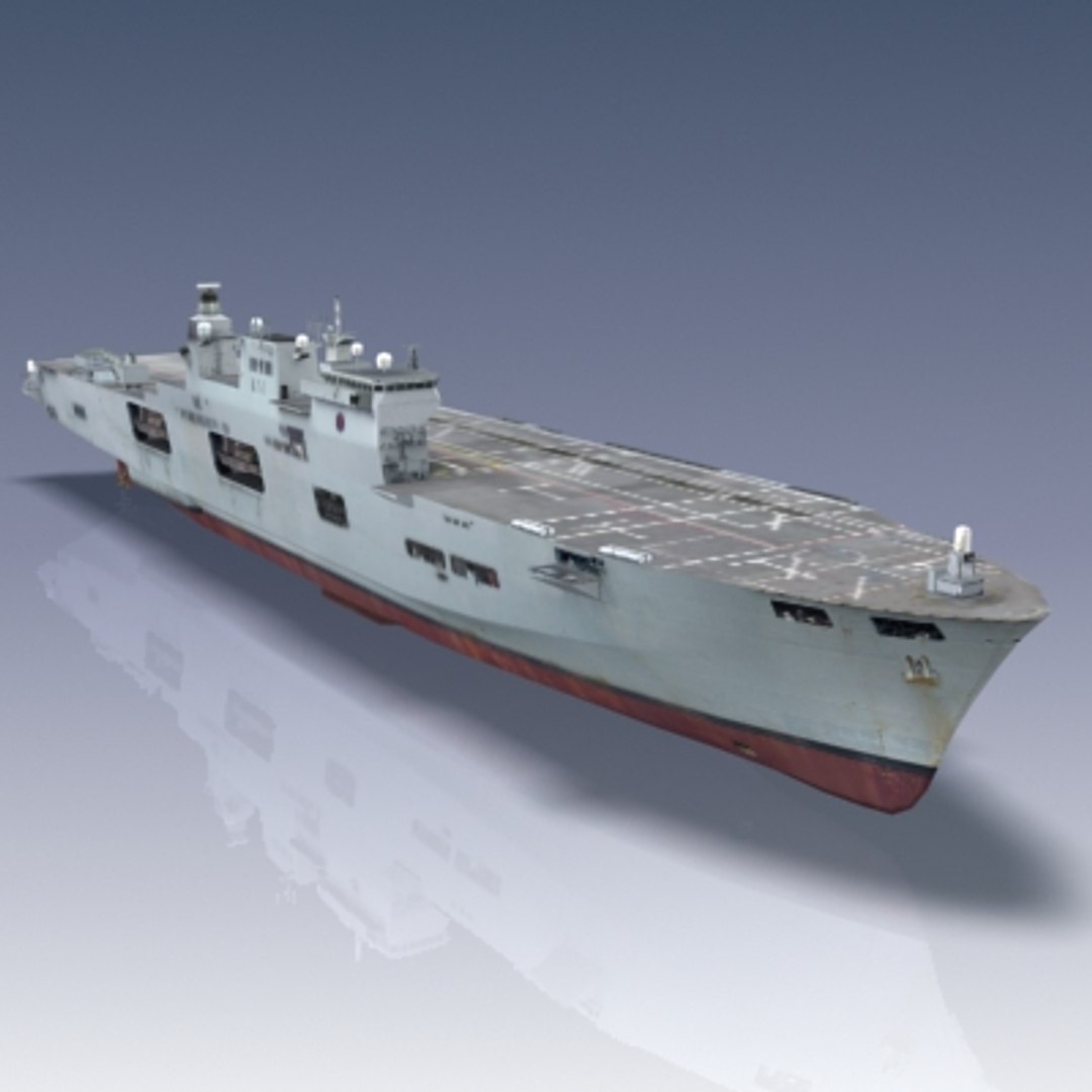 Hms Ocean Ship 3ds