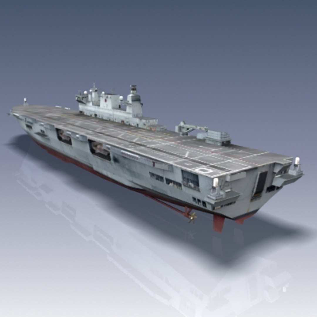 Hms Ocean Ship 3ds