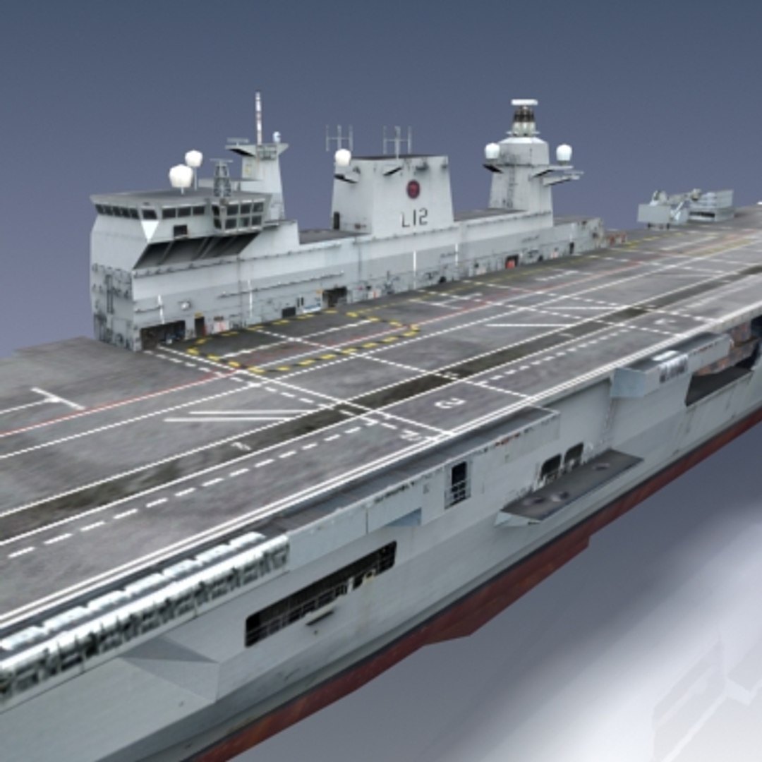 Hms Ocean Ship 3ds