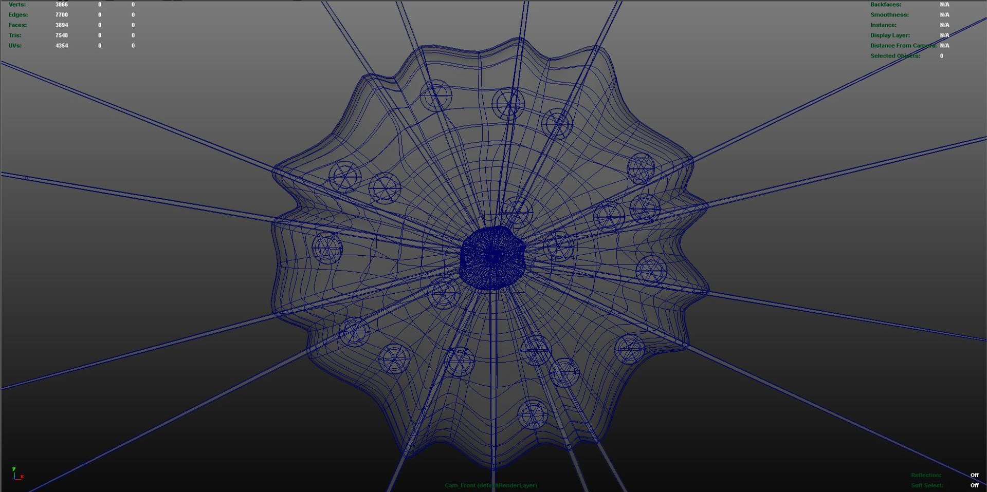 3d Obj Acantharea Radiolarian Protozoa