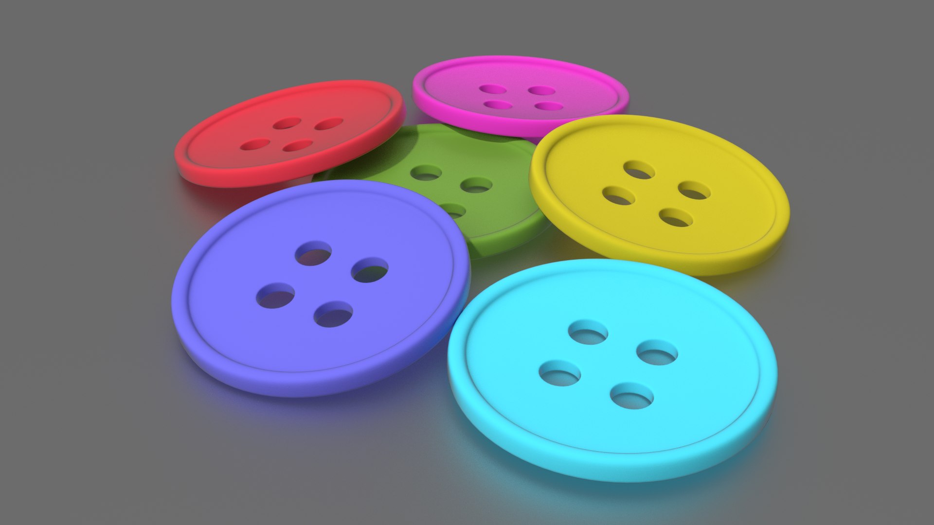 botton 3d model