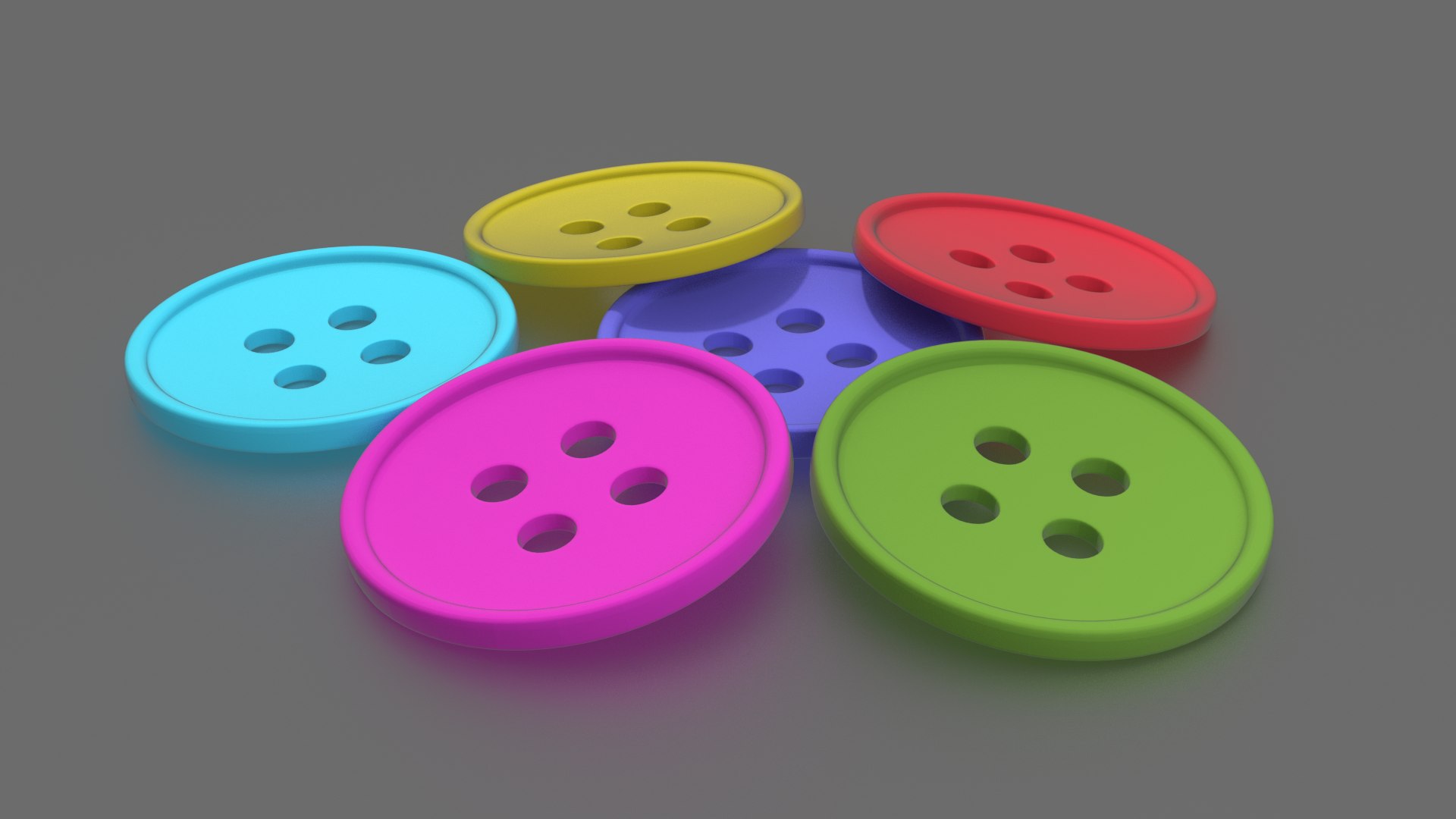 botton 3d model