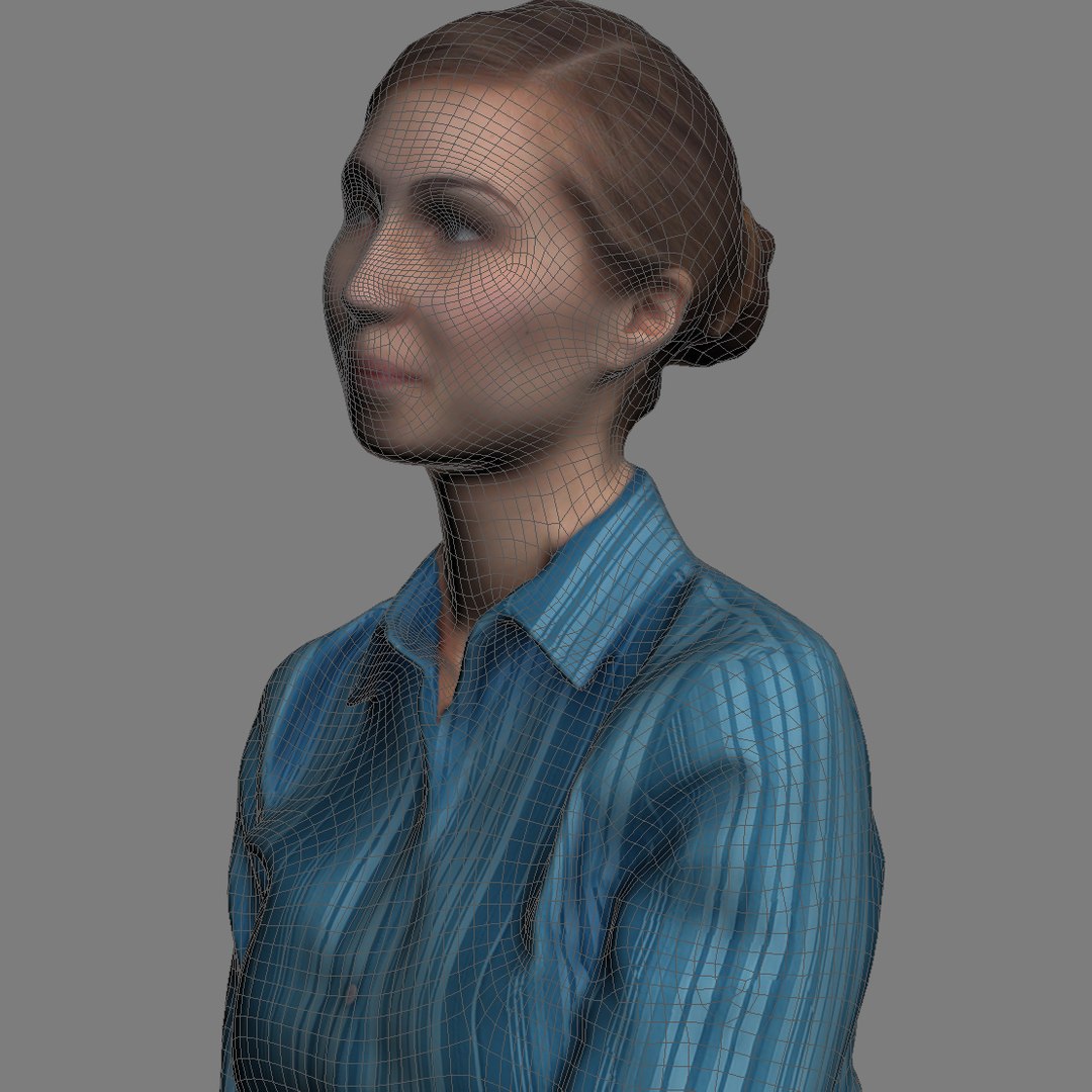 3d Model Realistic Human