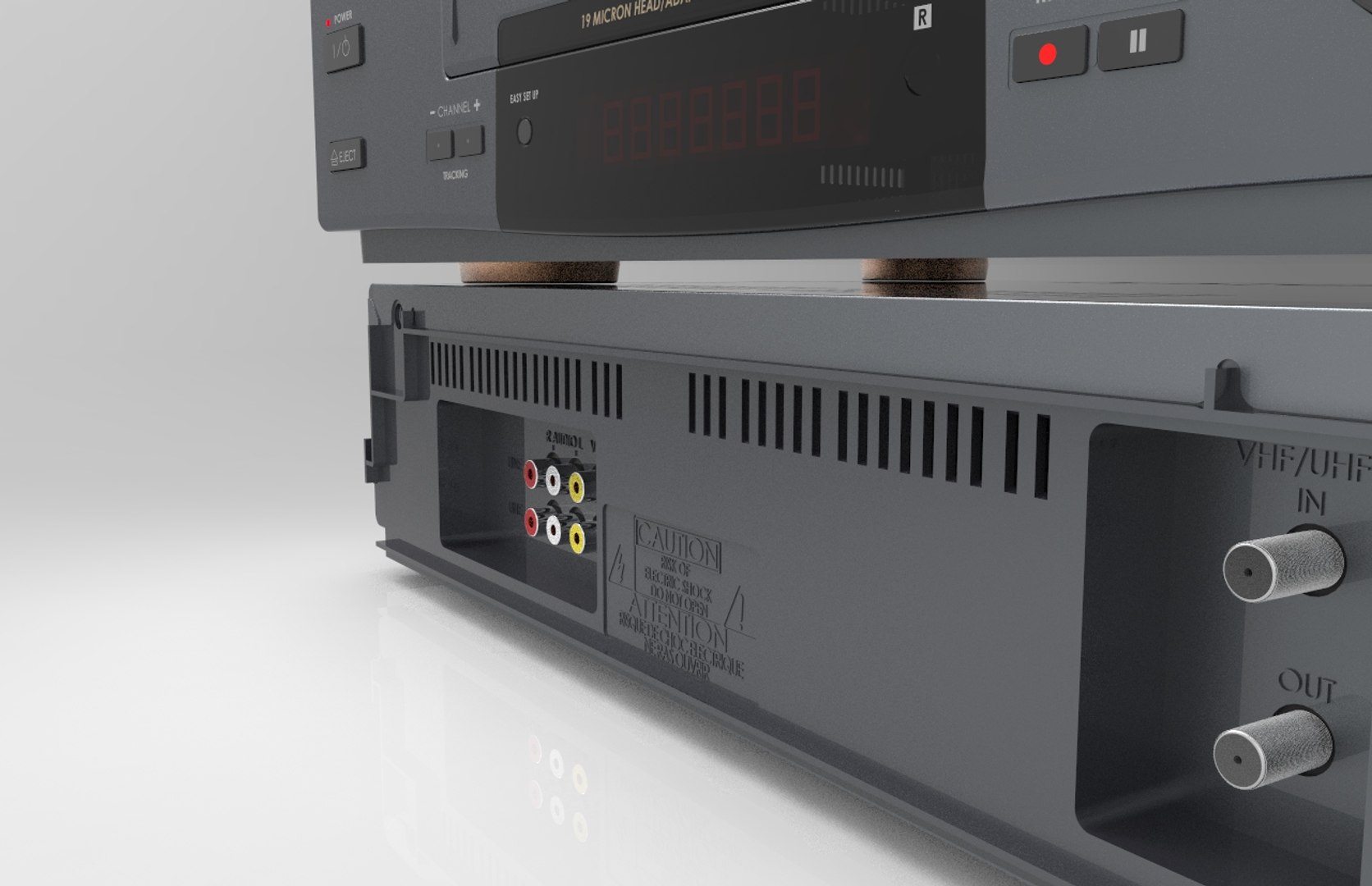 3D Model Vhs Recorder - TurboSquid 1274120