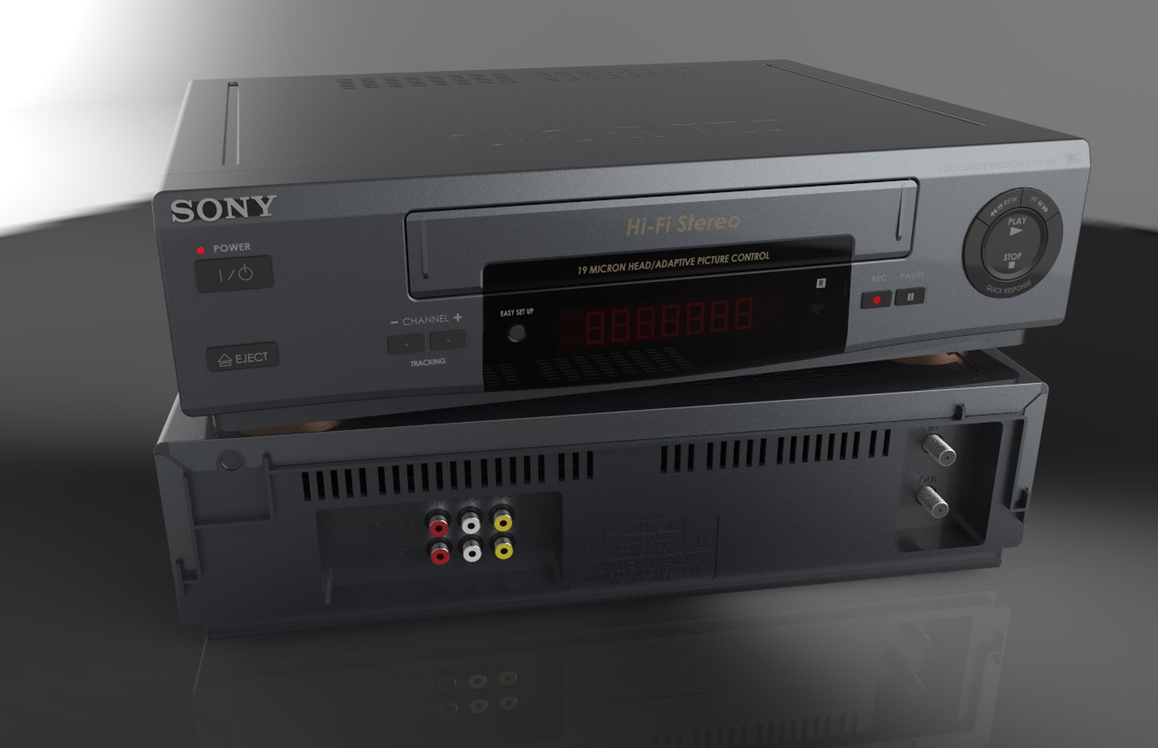 3D Model Vhs Recorder - TurboSquid 1274120