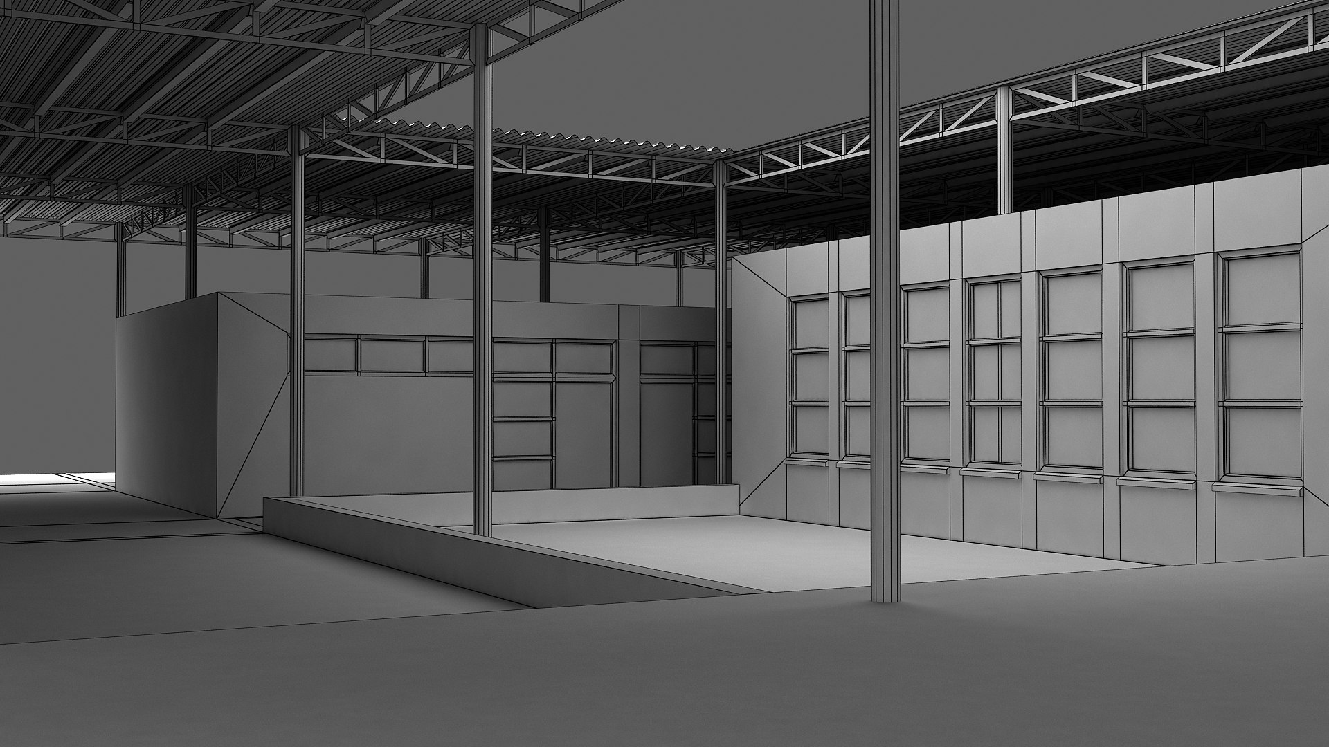 3D Rural Primary School model - TurboSquid 1812117