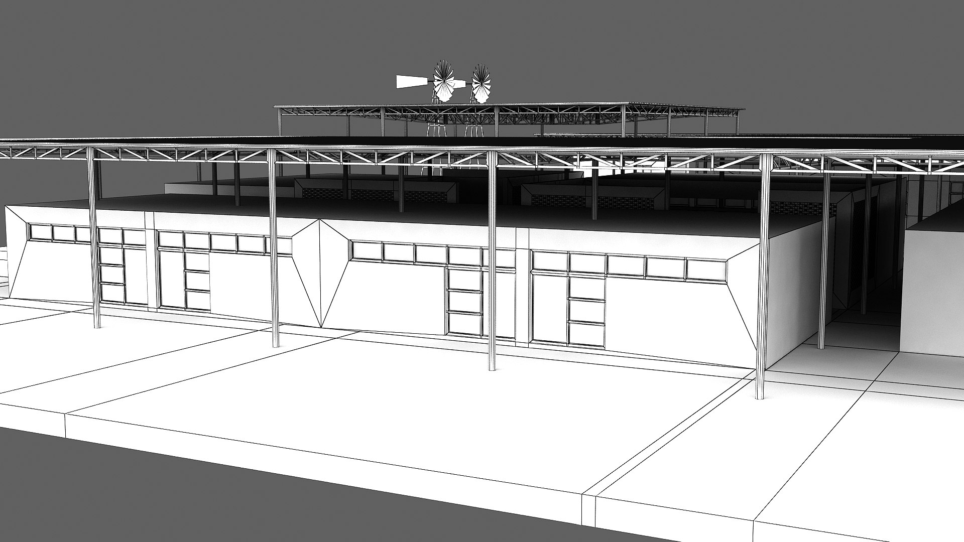 3D Rural Primary School model - TurboSquid 1812117