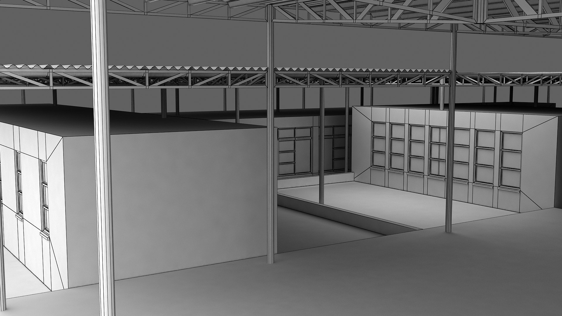 3D Rural Primary School model - TurboSquid 1812117