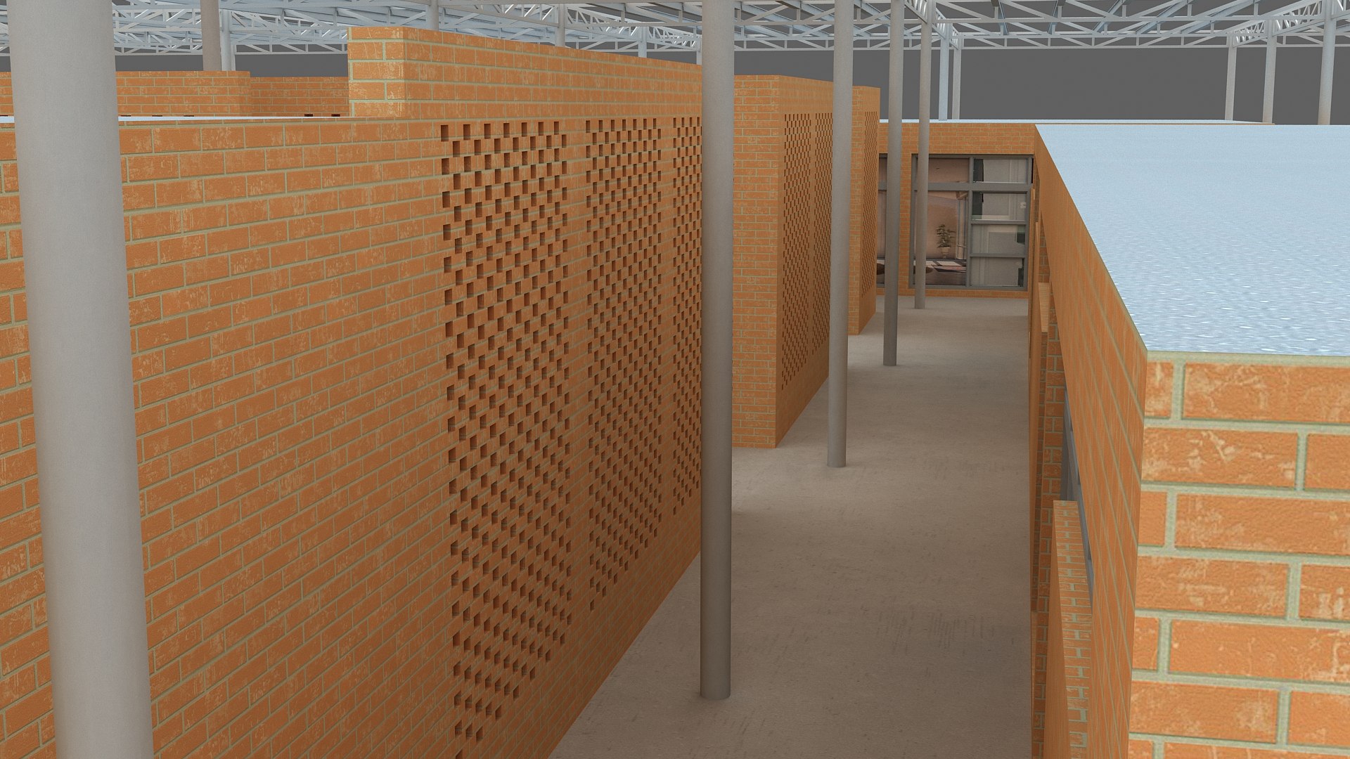 3D Rural Primary School model - TurboSquid 1812117