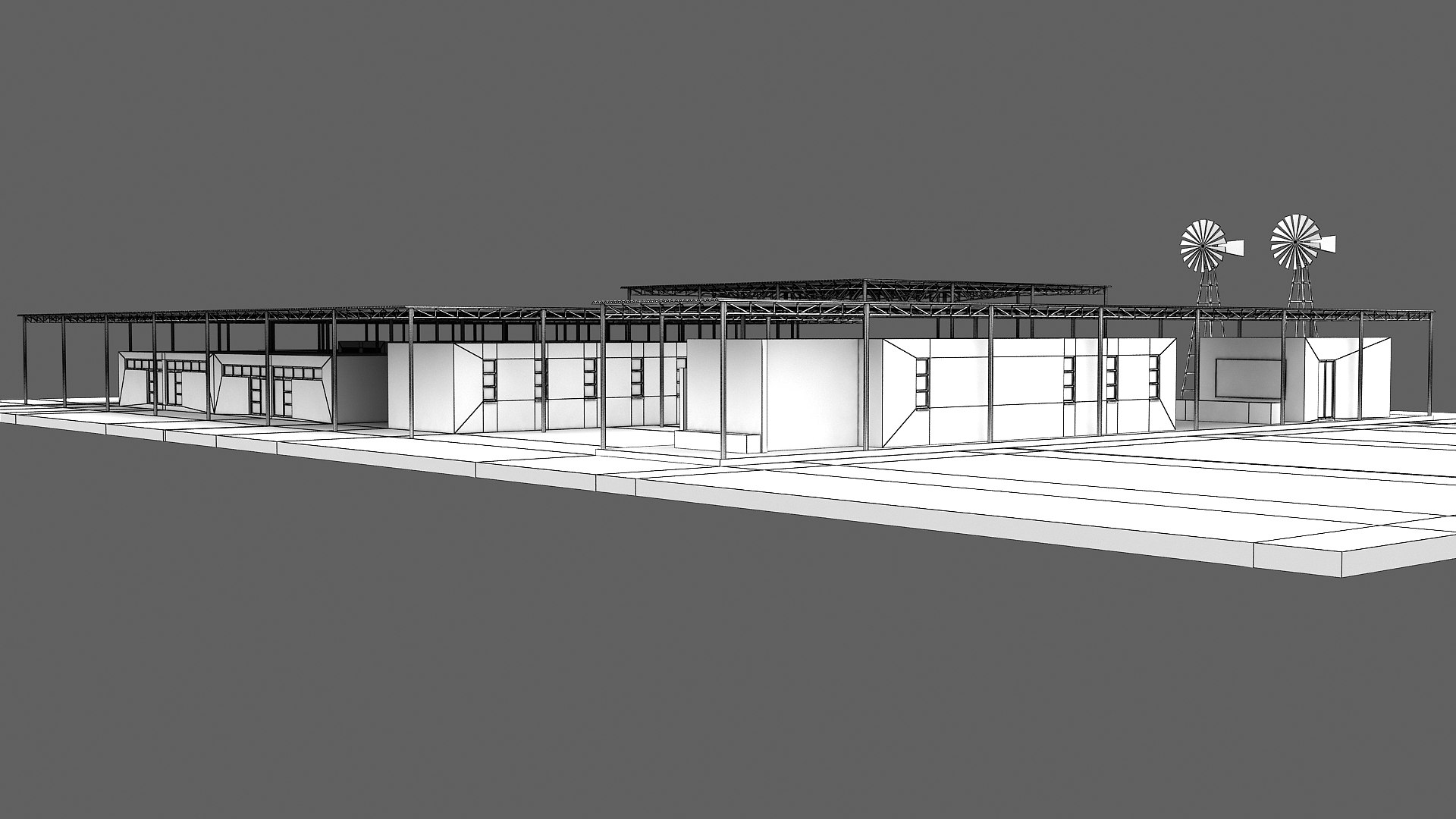 3D Rural Primary School model - TurboSquid 1812117