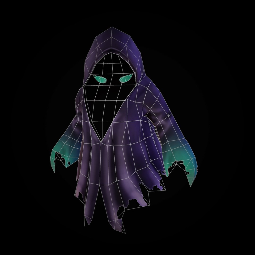 3d Model Character Ghost