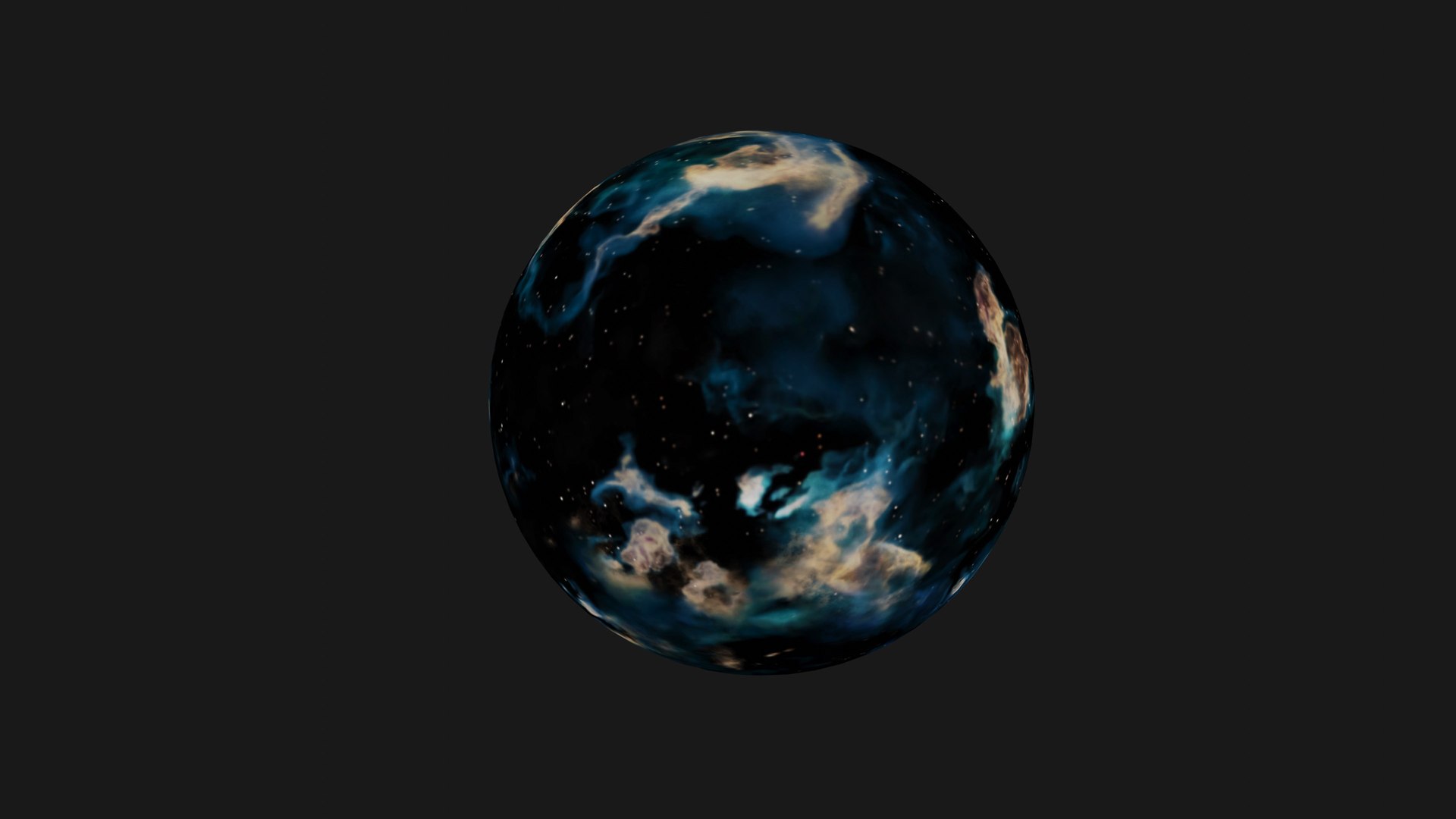 3D Model HDRI Panoramic Sky - VR 360 Starfield Extreme Outer Space ...