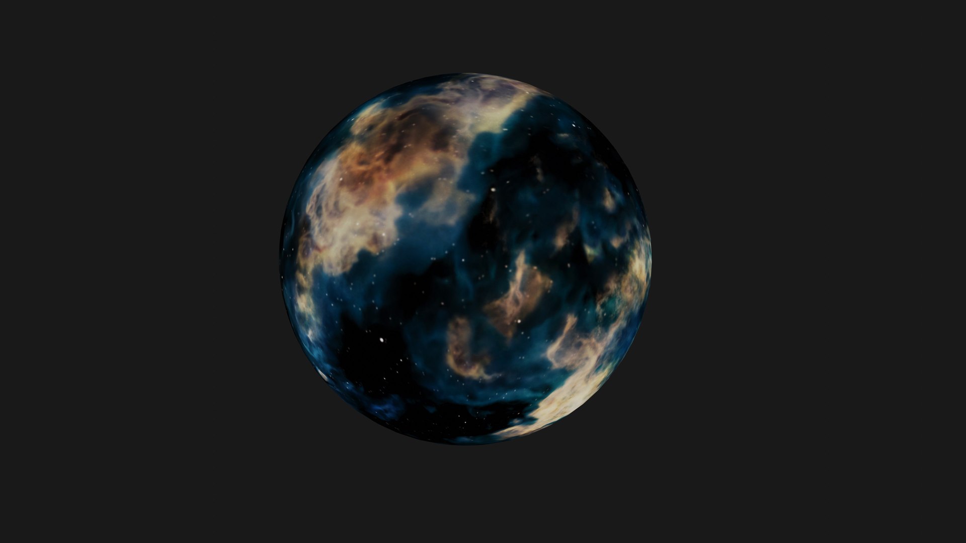 3D Model HDRI Panoramic Sky - VR 360 Starfield Extreme Outer Space ...