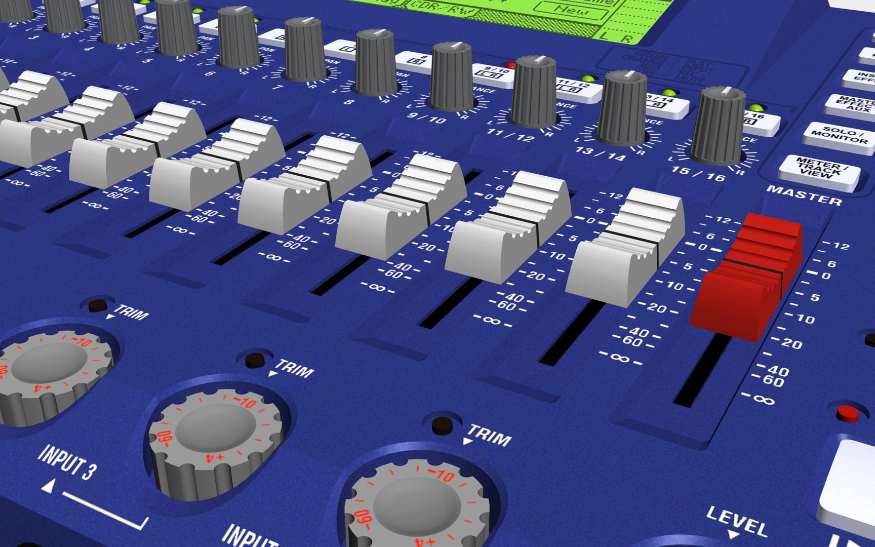 3d Model Digital Track Recorder