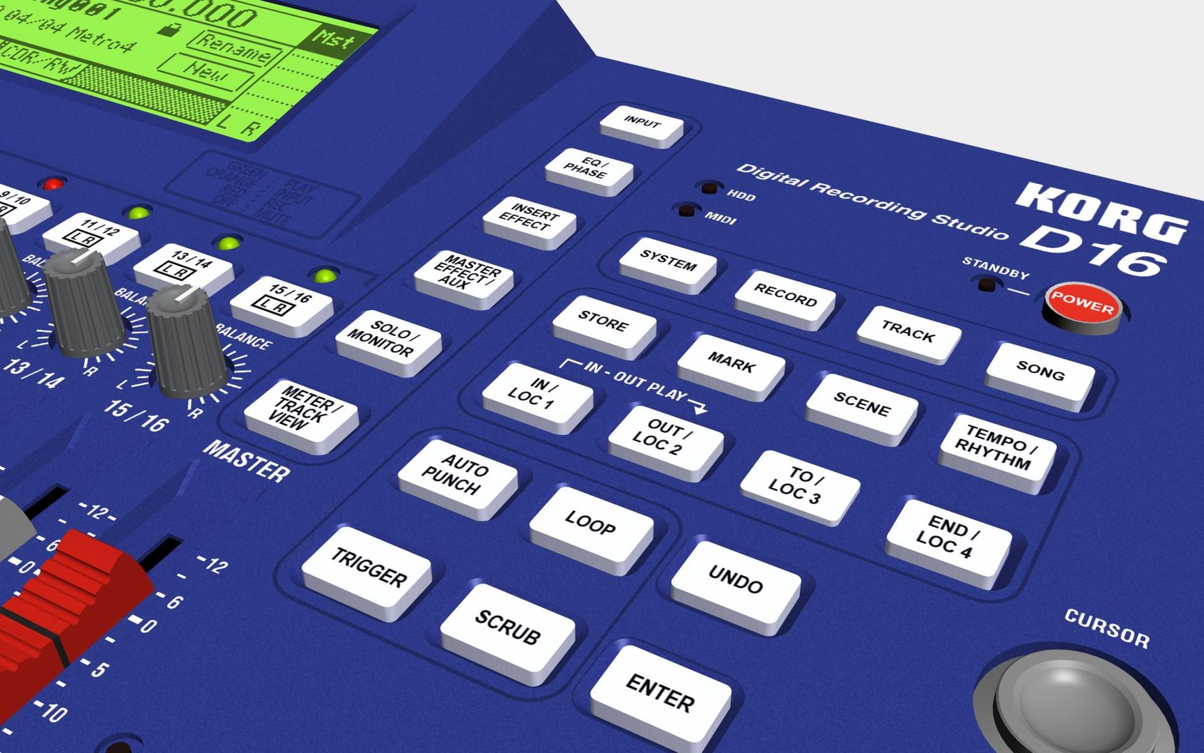 3d Model Digital Track Recorder