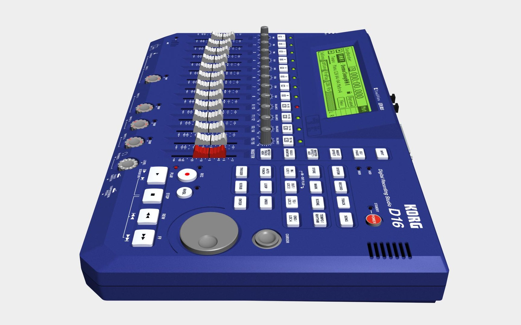 3d Model Digital Track Recorder