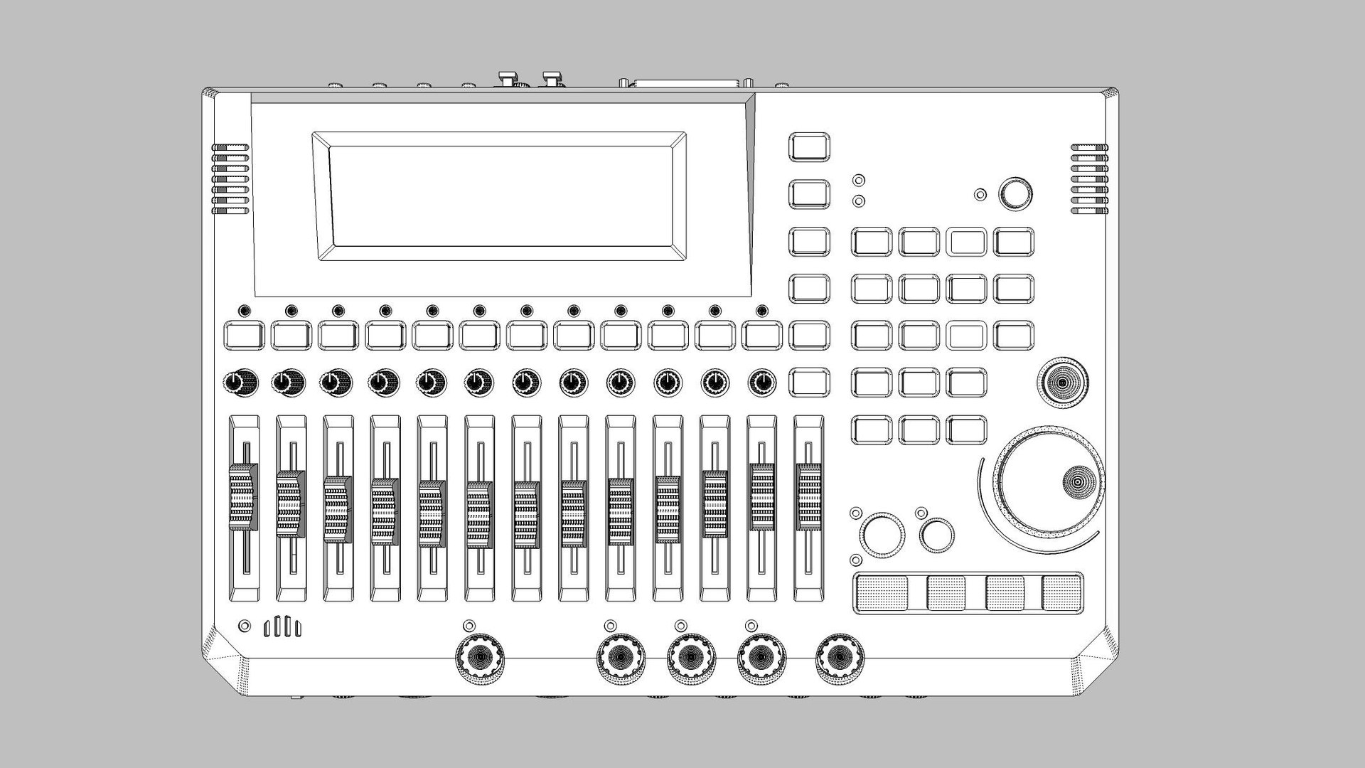 3d Model Digital Track Recorder