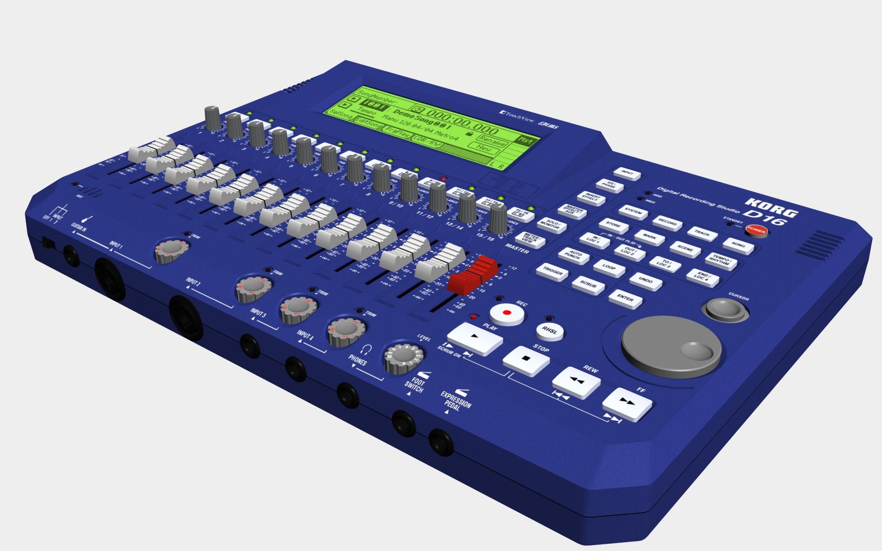 3d Model Digital Track Recorder