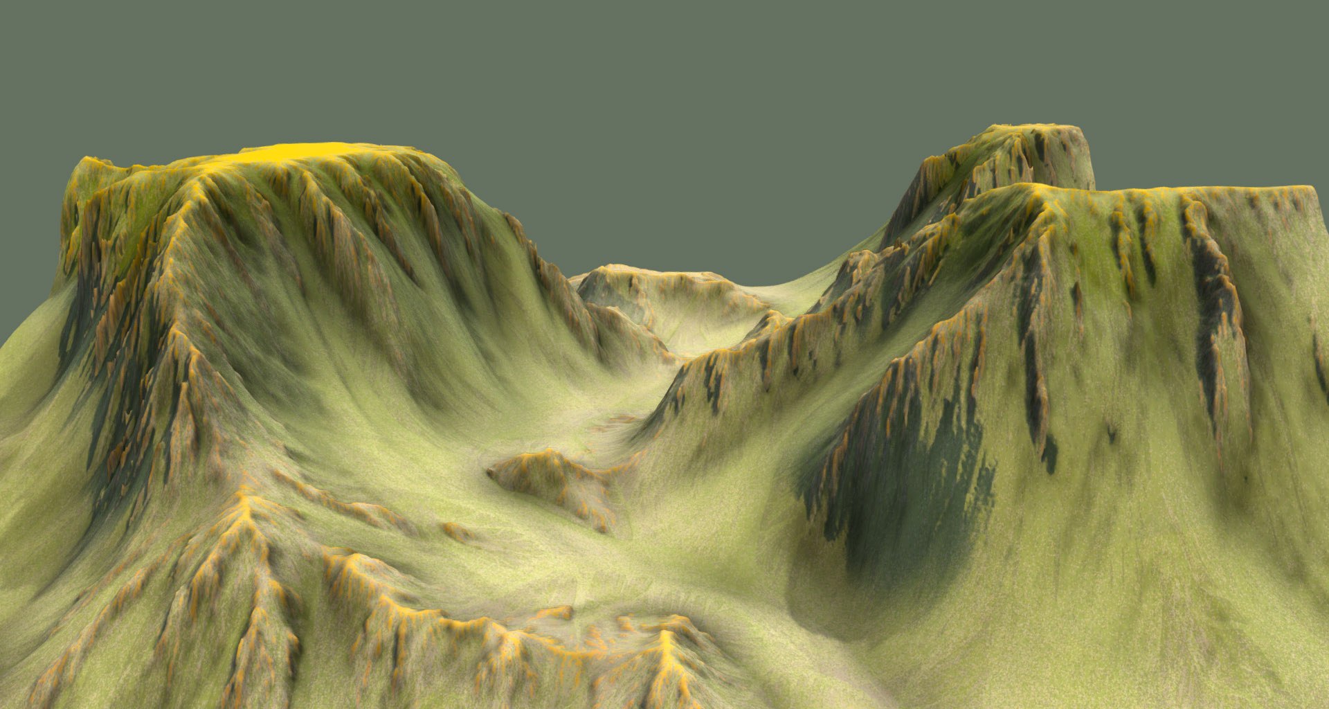 3D terrain model - TurboSquid 1302827