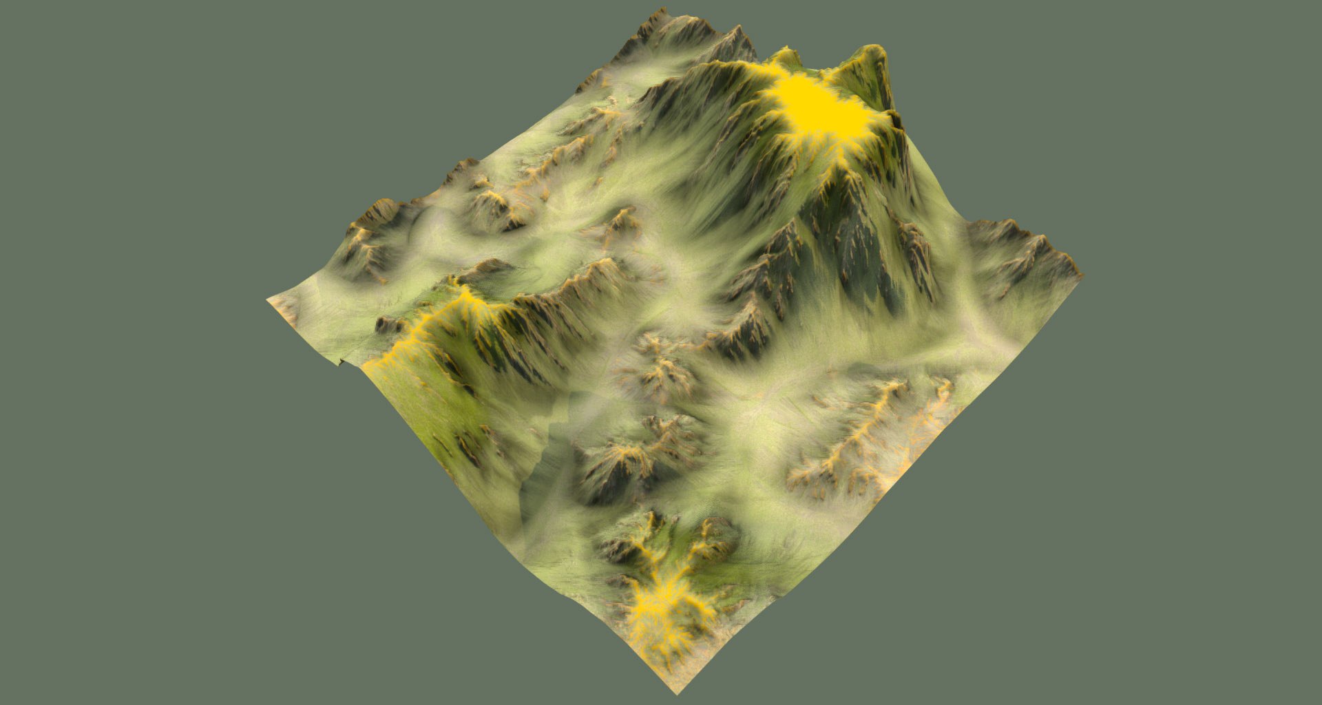 3D terrain model - TurboSquid 1302827