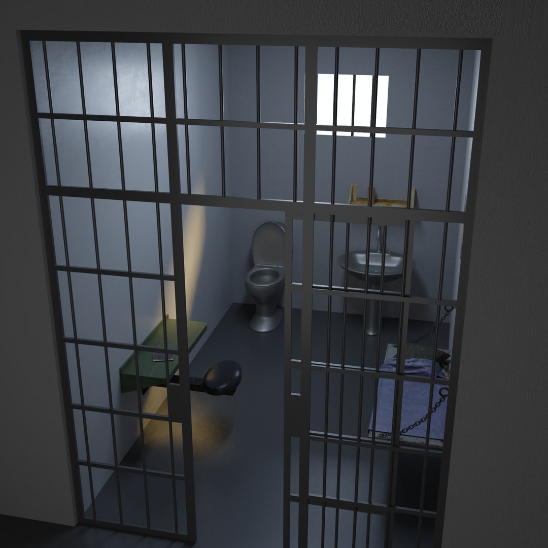 3D Model Prison Cell - TurboSquid 1515803