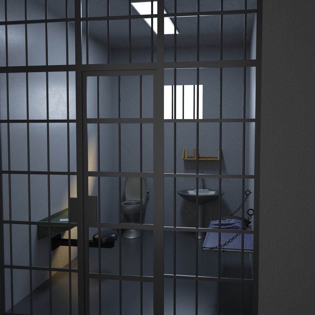 3D Model Prison Cell - TurboSquid 1515803