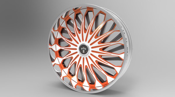 dub wheel donk 3d obj