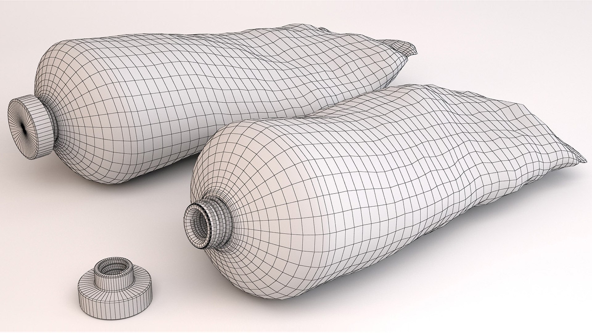 3d Paint Tube Model