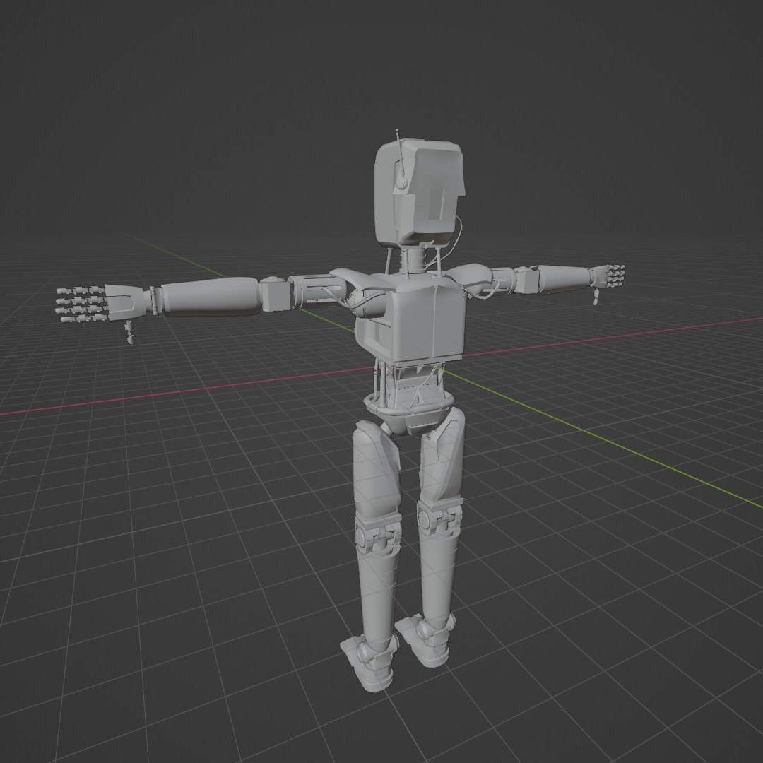 3D Sci-Fi Robot SCAER Rigged 3D Model 3D Model - TurboSquid 2031893