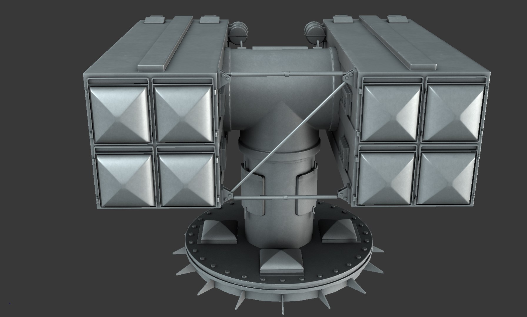 Rim-7 Missile Launcher 3d Max