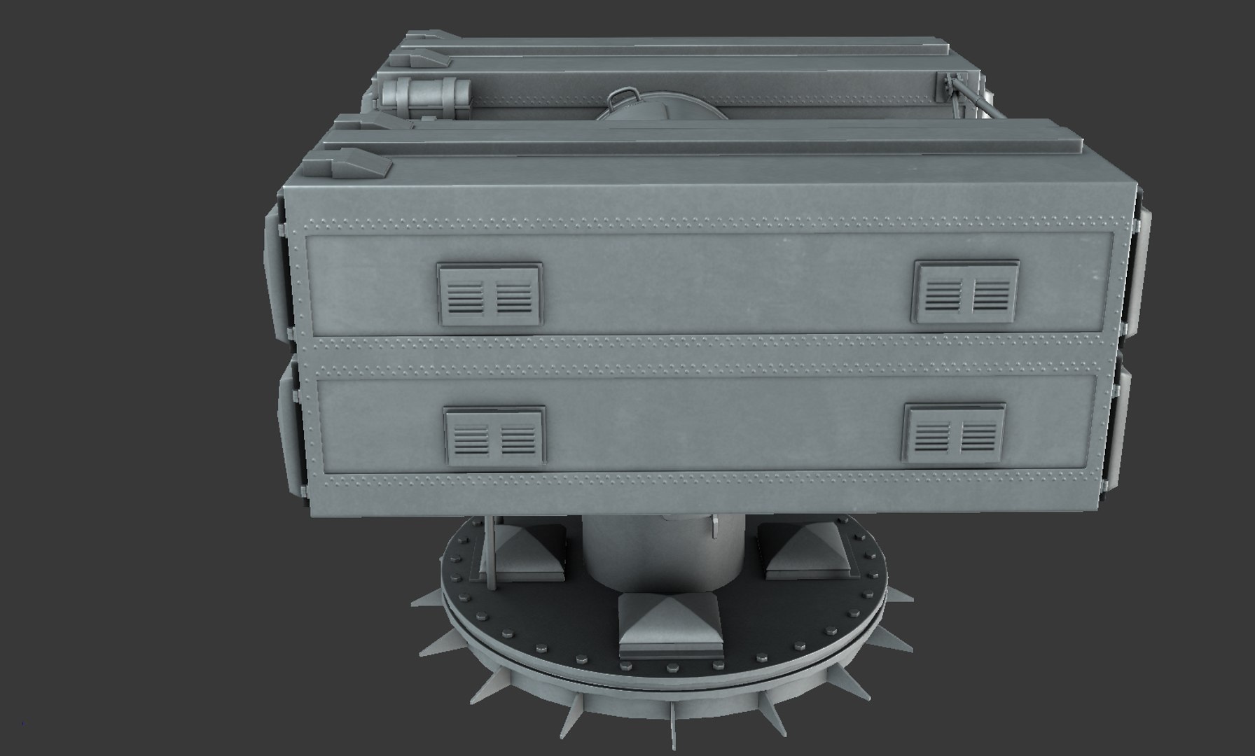 Rim-7 Missile Launcher 3d Max