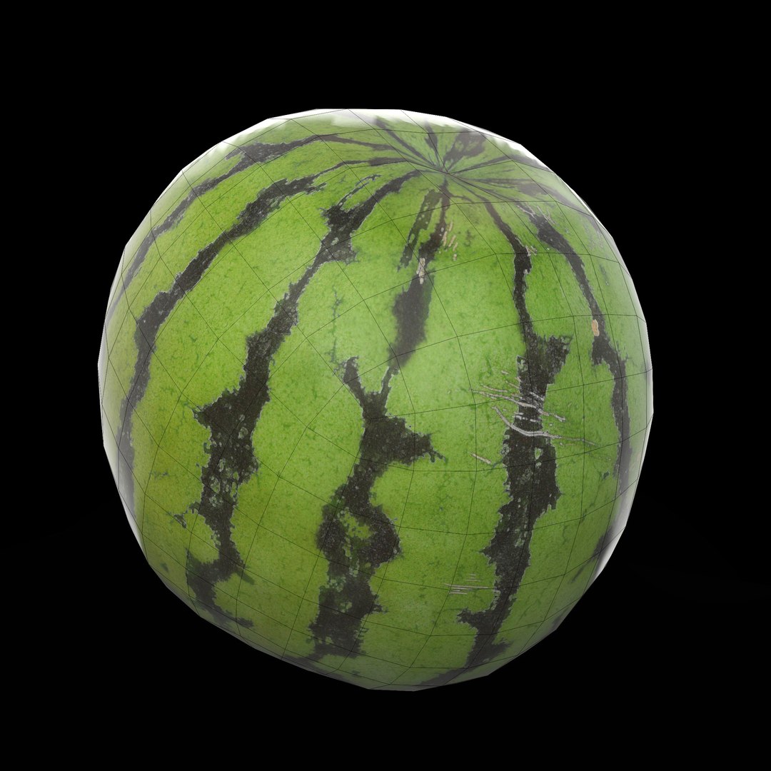 Watermelon melon model - TurboSquid 1627507