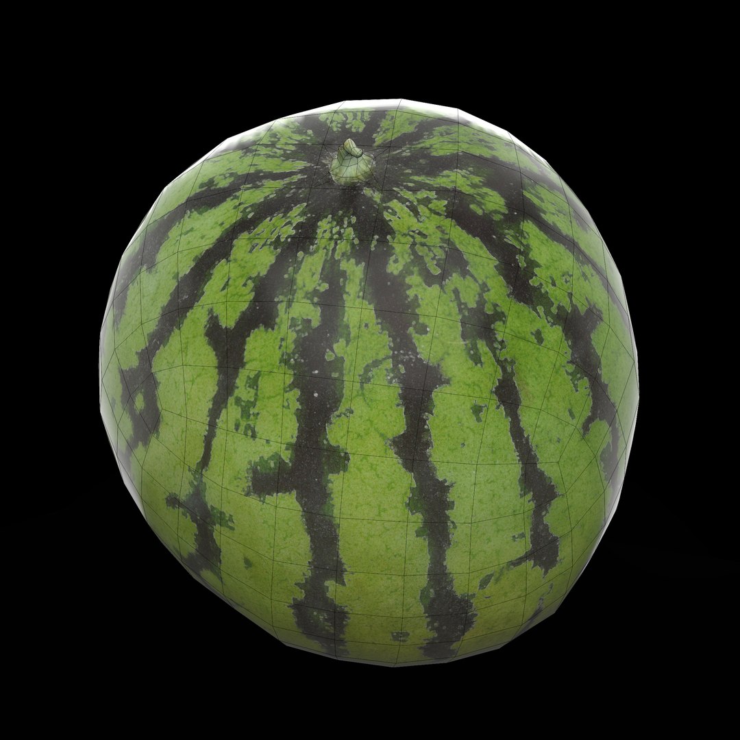 Watermelon melon model - TurboSquid 1627507