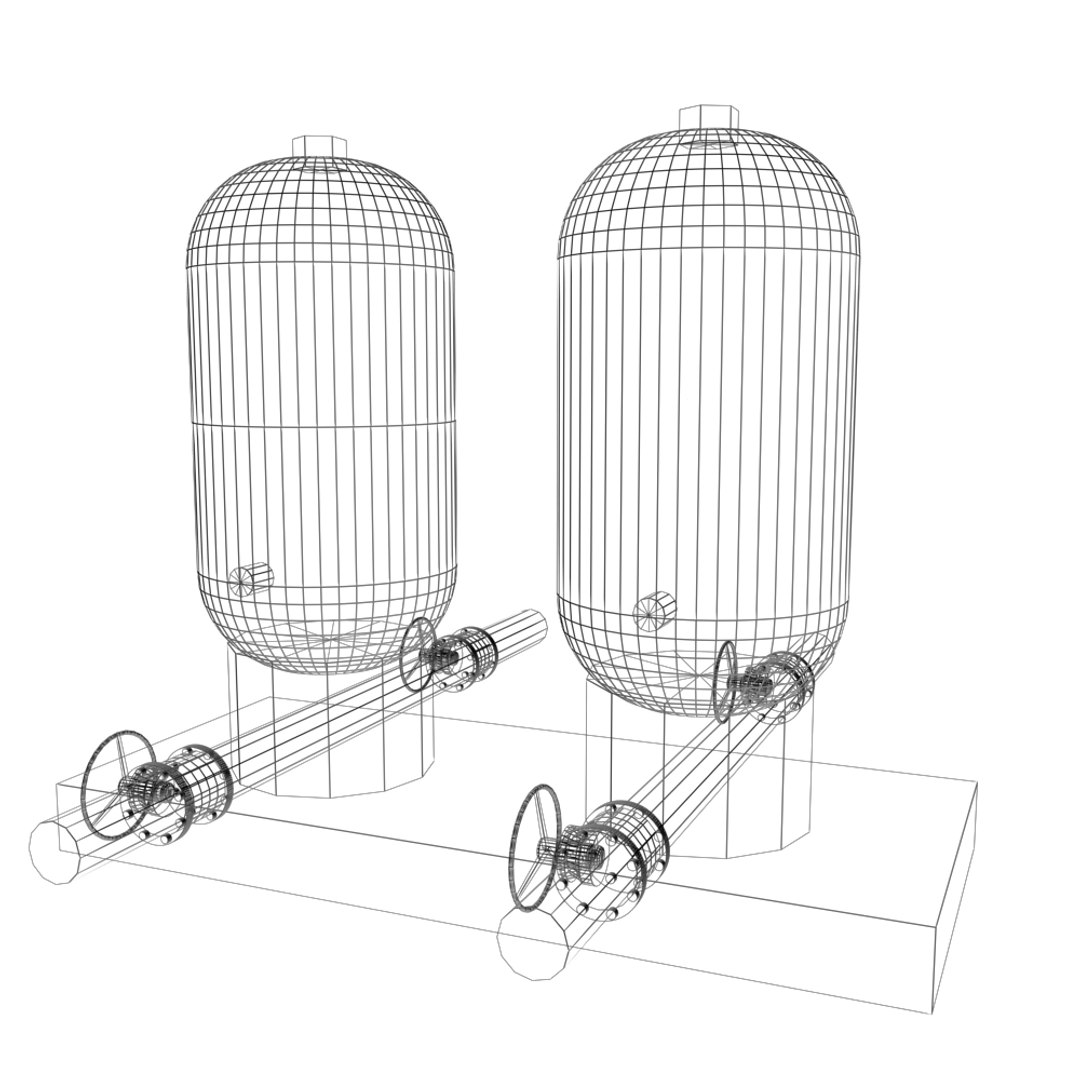 3D Air Separation - TurboSquid 1270065